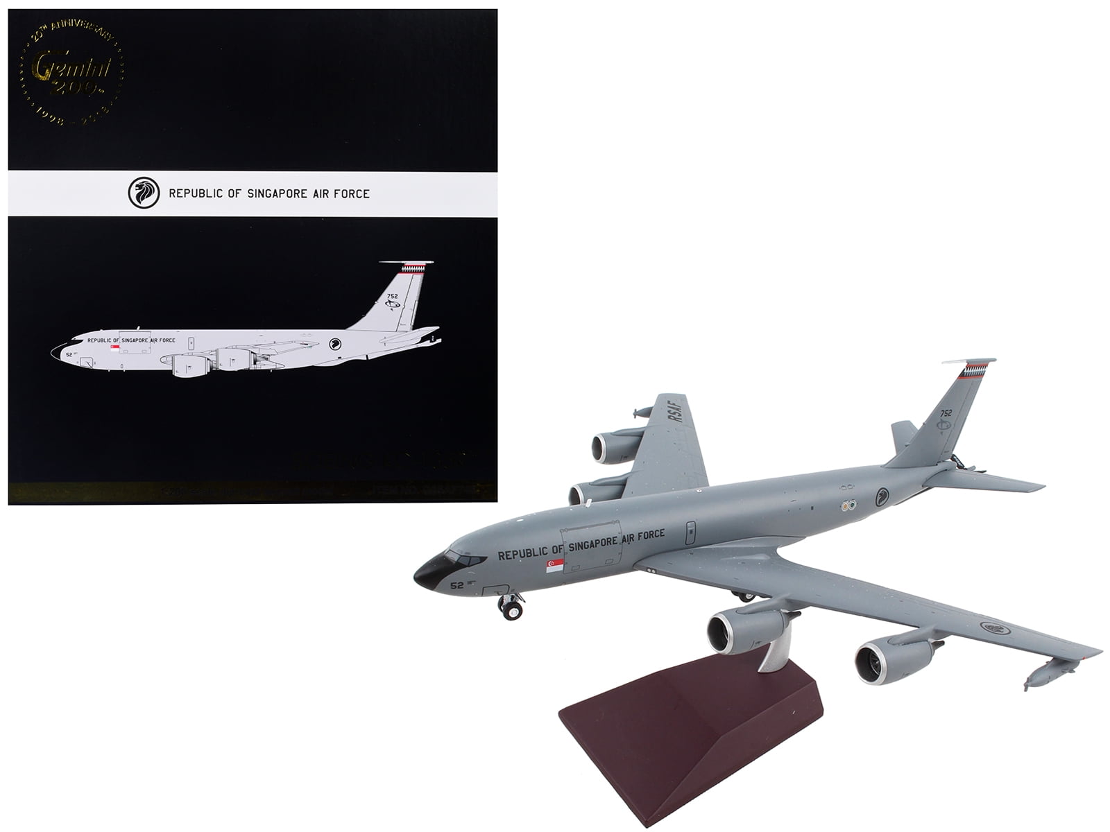 Boeing KC-135R Stratotanker Tanker Aircraft "Republic of Singapore Air ...