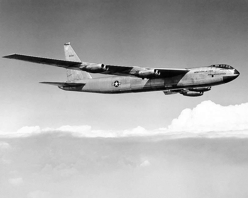 Boeing XB-52 / B-52 Prototype in Flight Style -1 - 20x30 Inch Glossy ...