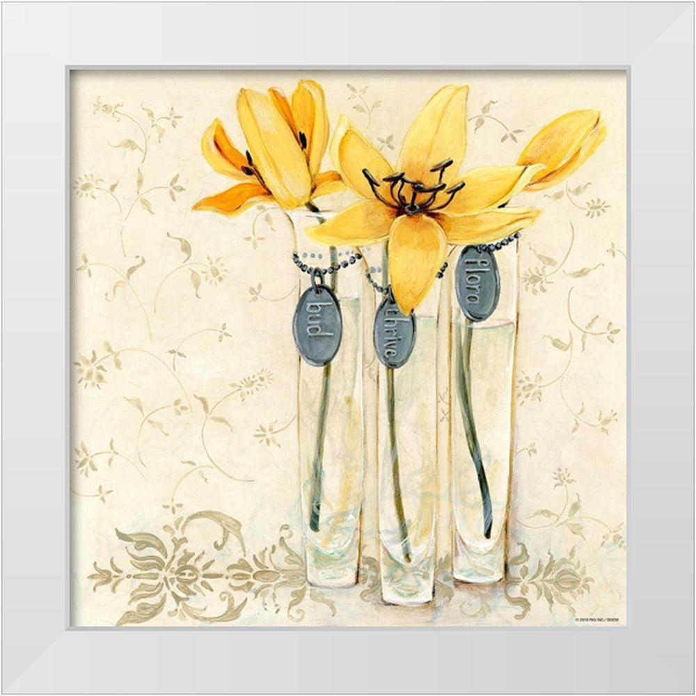 Boem, O. 15x15 White Modern Wood Framed Museum Art Print Titled ...