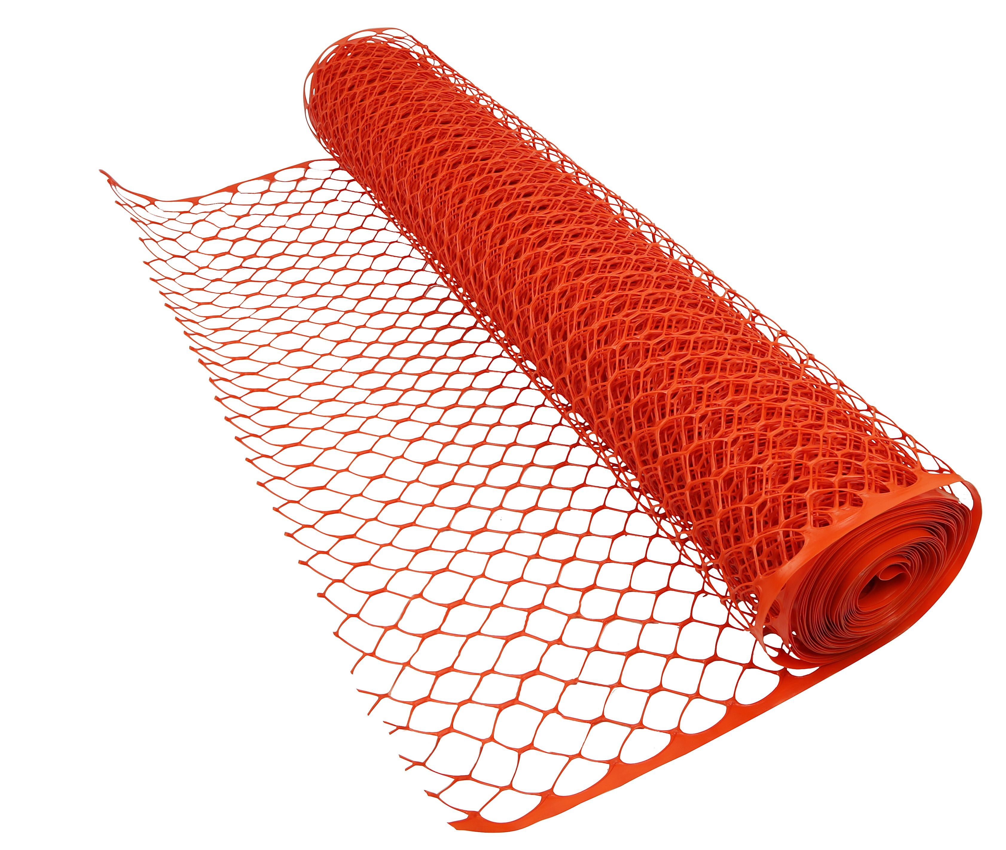 Boen 4' X 50' HD Orange Safety / Snow Fence - Diamond - Walmart.com