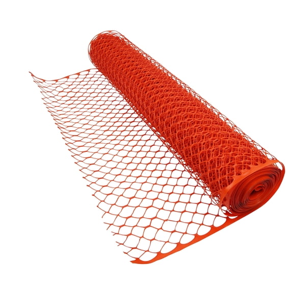 Boen 4' X 50' HD Orange Safety / Snow Fence - Diamond - Walmart.com