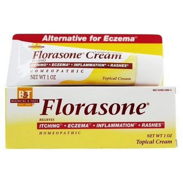 Boericke And Tafel Florasone Itches And Rashes Cream - 1 Oz - Walmart ...