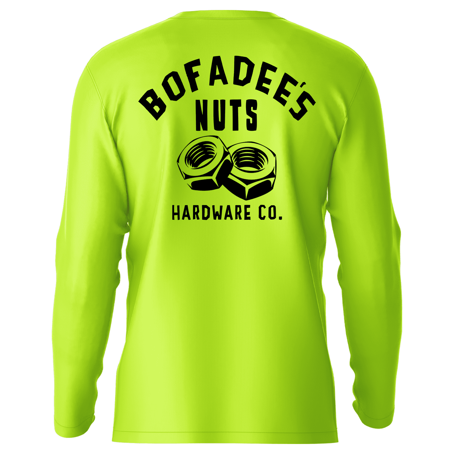 Bofadee's Nuts - Hi-Visibility UPF 50 Long Sleeve Sun Shirt - Walmart.com