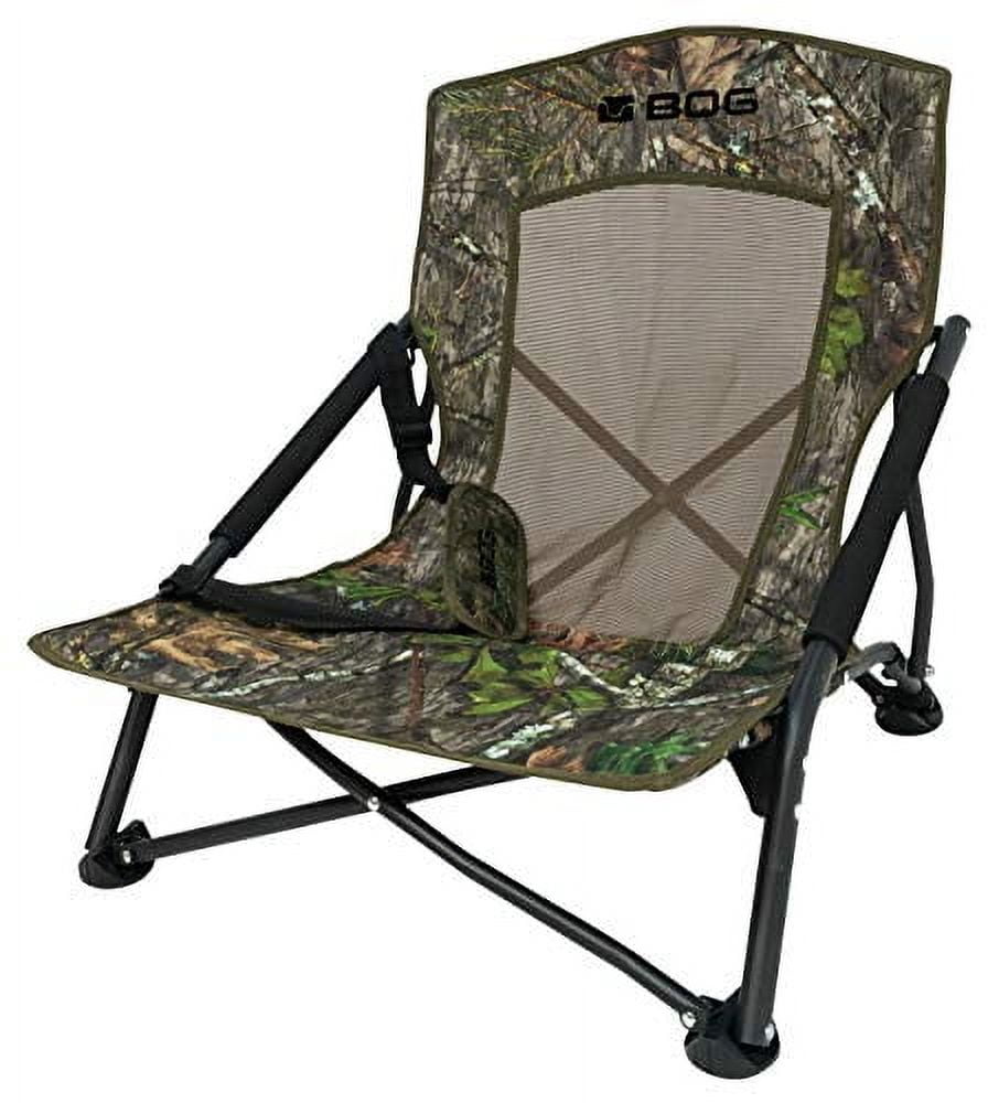 BOG Hunting Low Pro Lightweight Heavy Duty Turkey Chair, Mossy Oak ...
