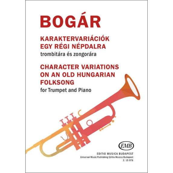 Bogár István: Character variations on an old Hungarian Folksong / for ...