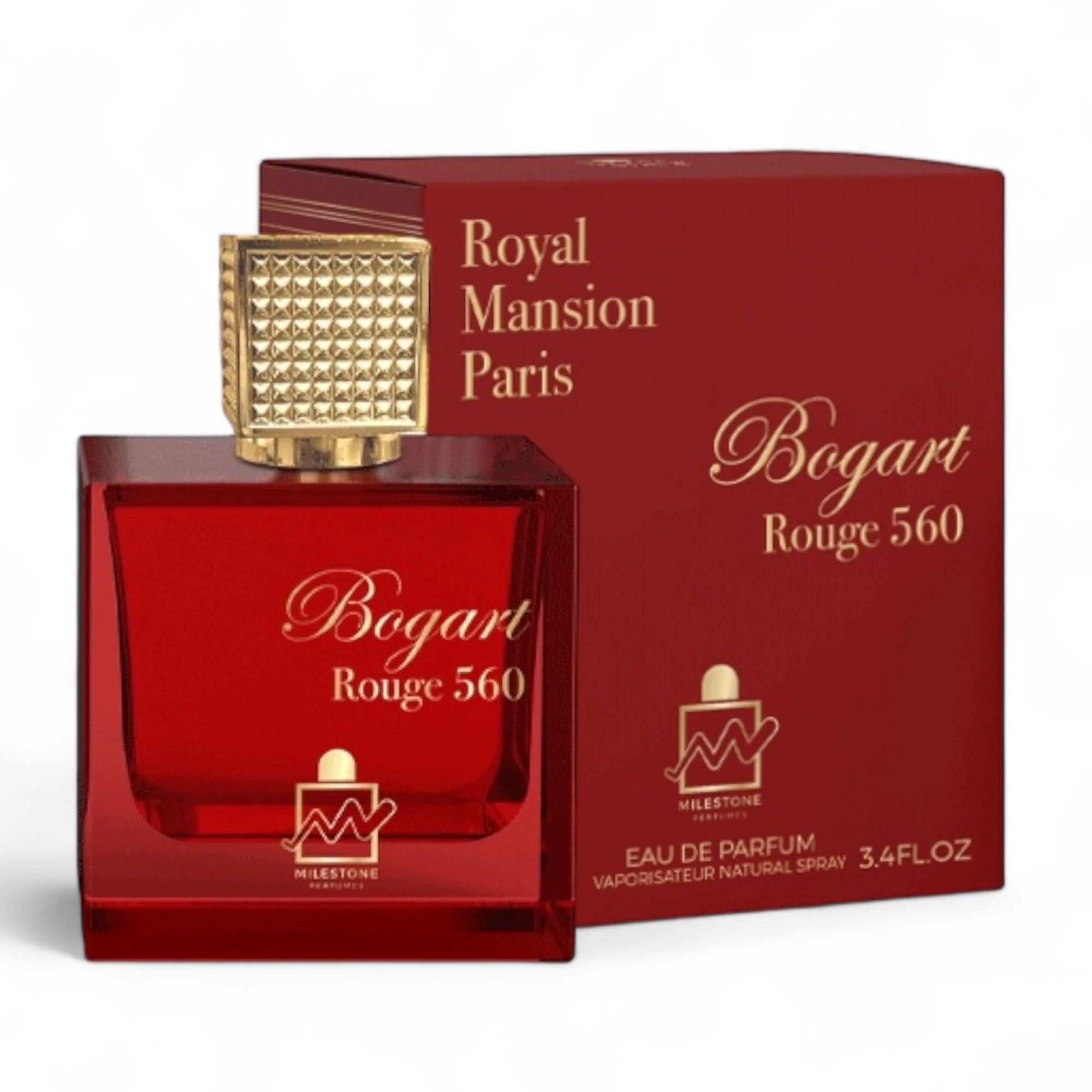 Bogart Rouge 560 by Milestone Perfumes Eau de Parfum for Women 3.4 oz ...
