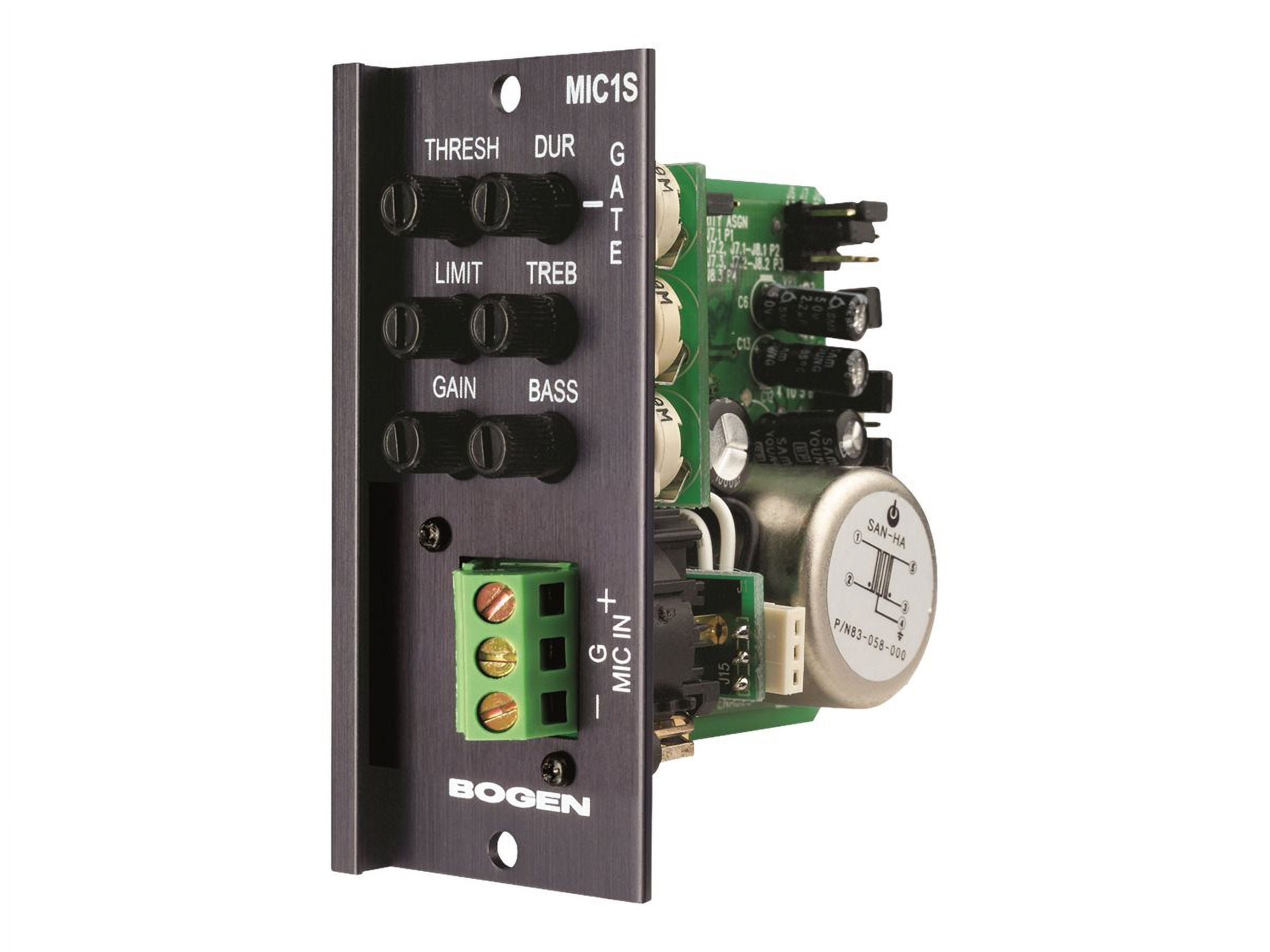 Bogen MIC1S - Microphone input module for amplifier - Walmart.com
