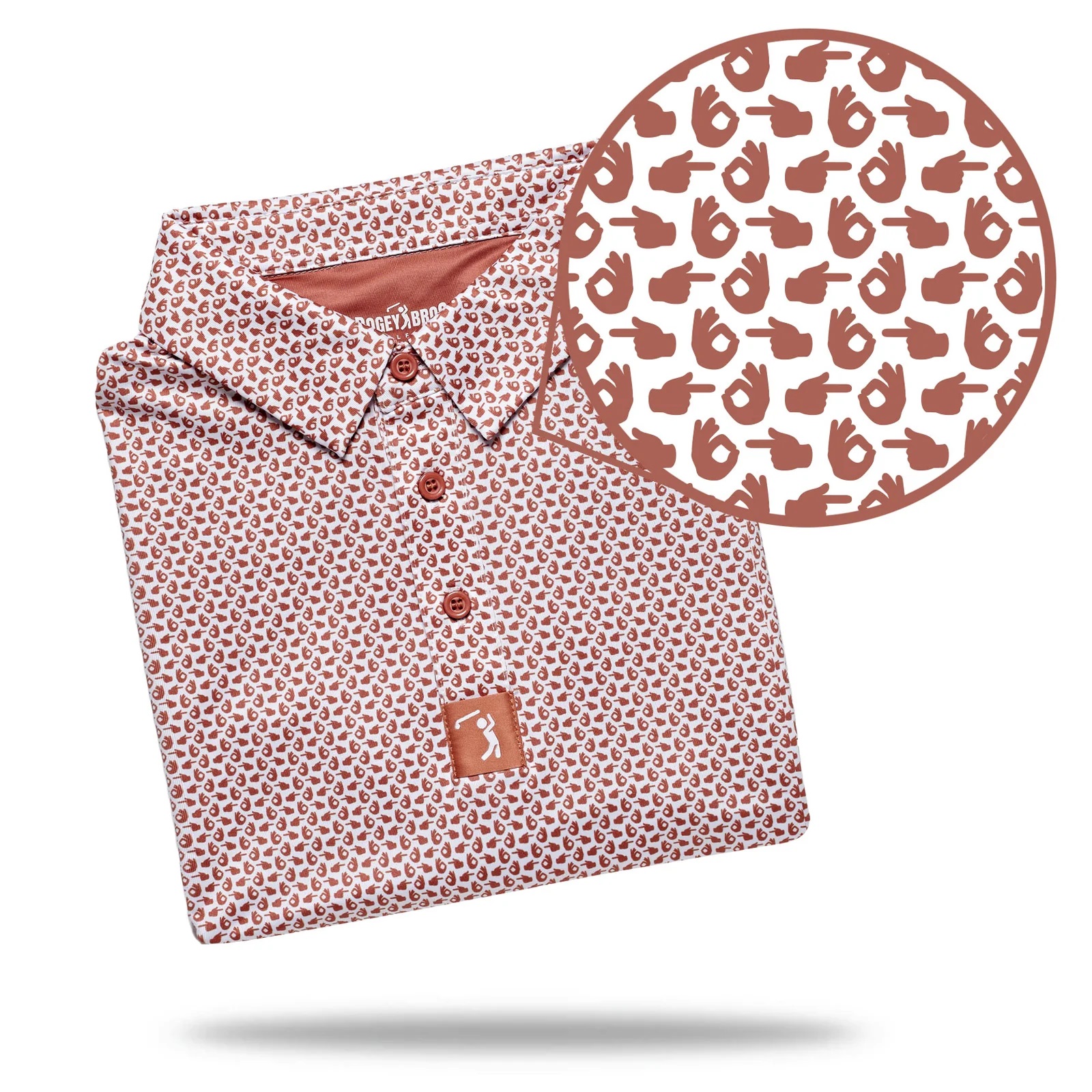 Bogey Bros Golf Get In The Hole Polo - Walmart.com