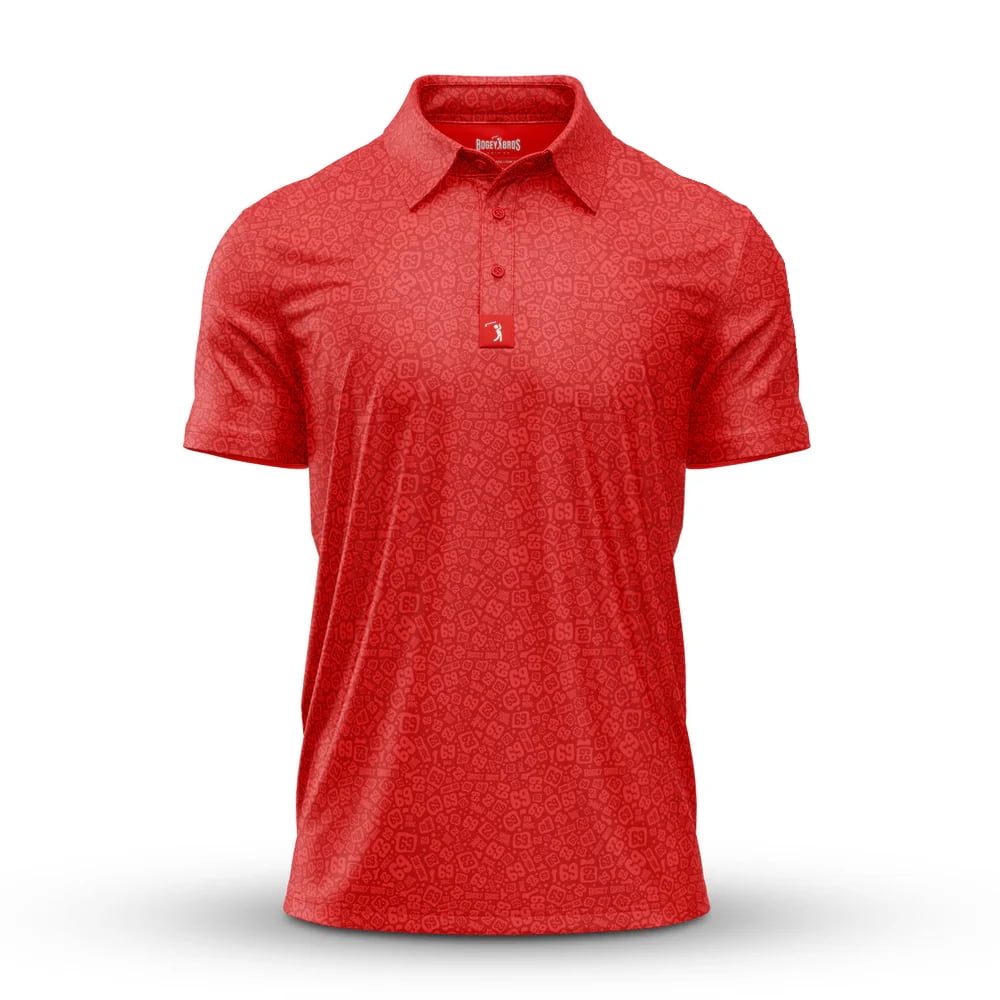 Bogey Bros Golf Mens Going Low Polo Extra Large Going Low Extra Large ...