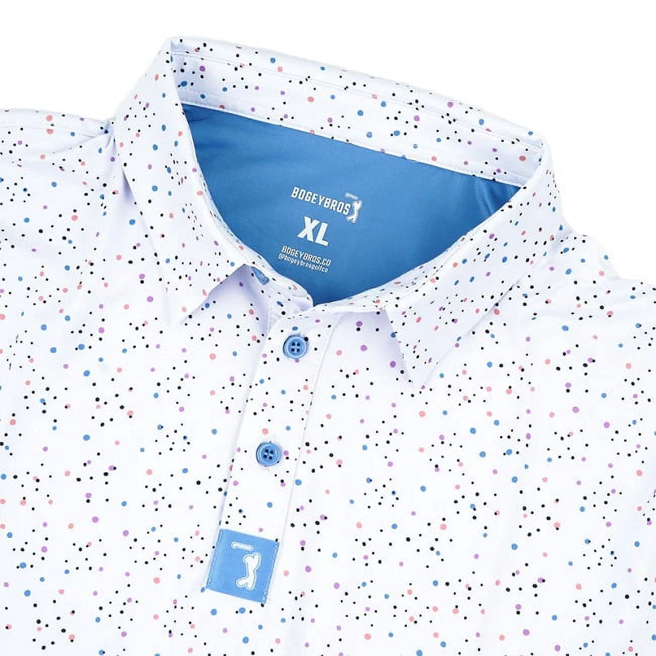 Bogey Bros Golf SFW Gobs of Glory Polo White Medium - Walmart.com