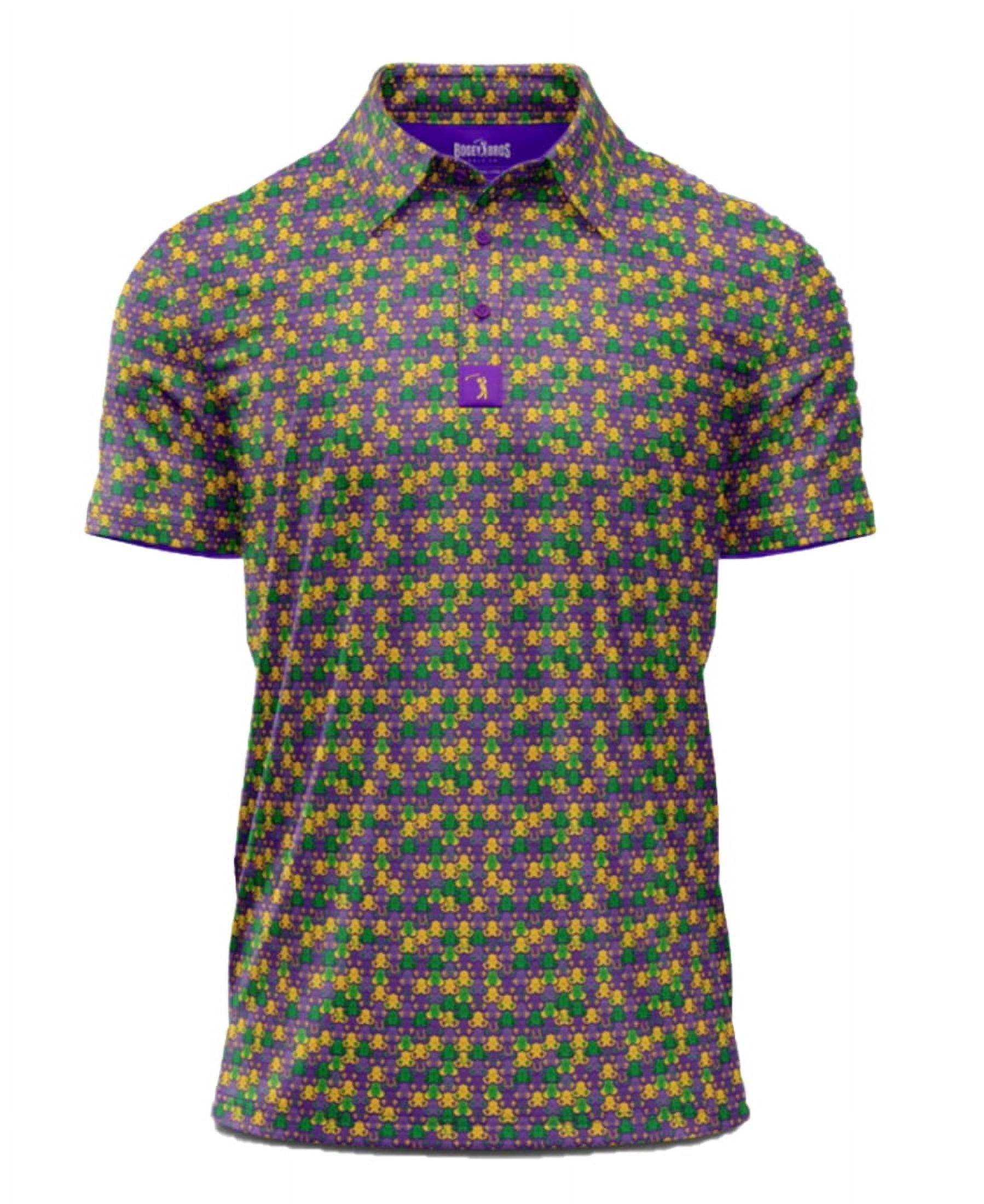 Bogey Bros Men's 4 Way Stretch Short Sleeve Golf Polo Shirt (Small ...