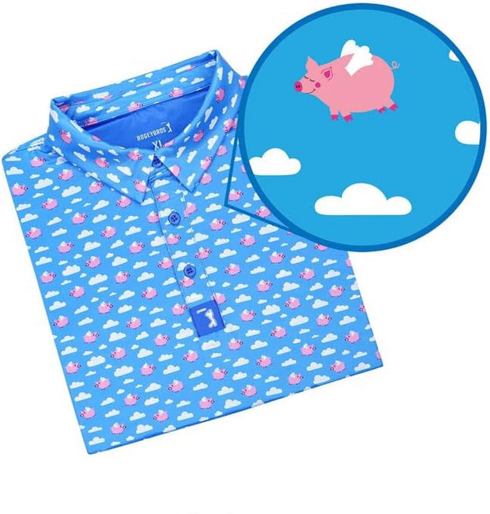 Bogey Bros Men's 4 Way Stretch Short Sleeve Golf Polo Shirt - Walmart.com