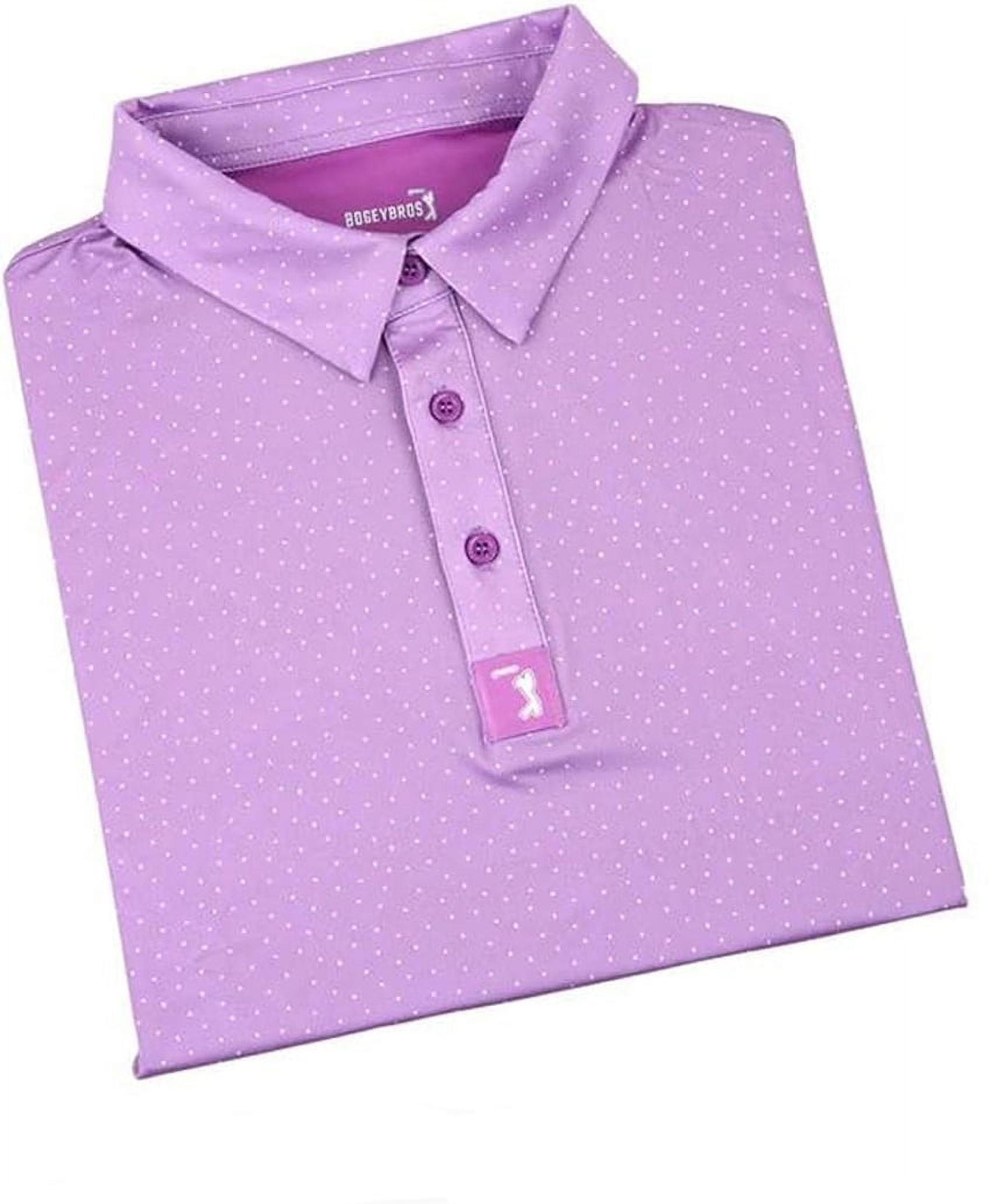 Bogey Bros Men's 4 Way Stretch Short Sleeve Golf Polo Shirt ...