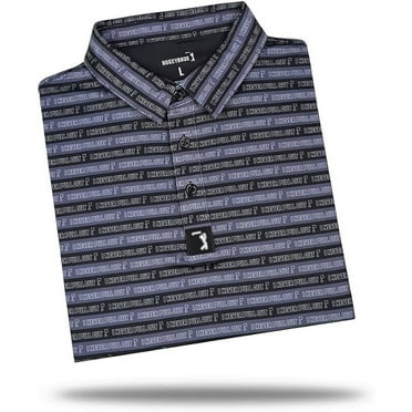 Bogey Bros Golf Big Numbers Polo Blue Extra Large - Walmart.com