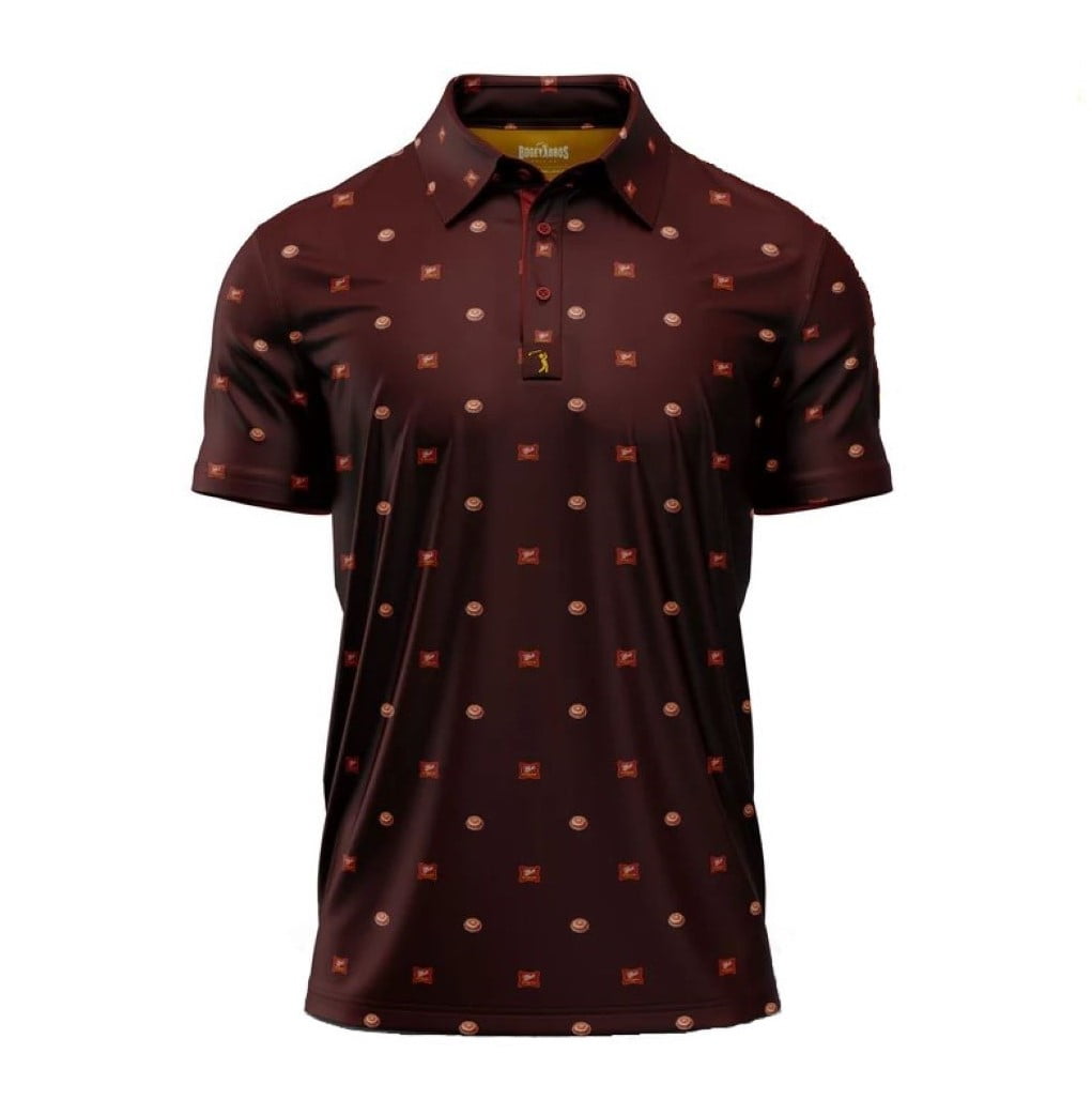 Bogey Bros Men's 4 Way Stretch Short Sleeve Golf Polo Shirt - Walmart.com
