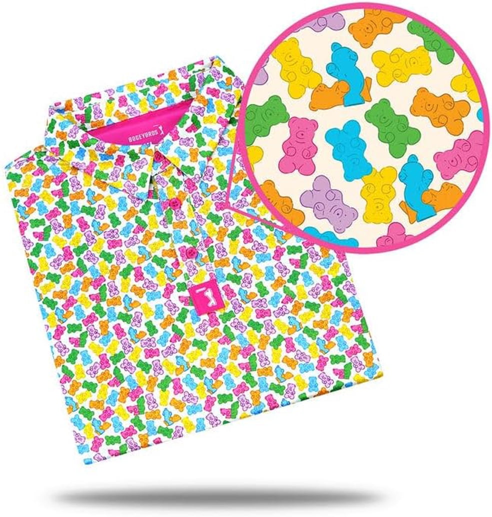 Bogey Bros Men's 4 Way Stretch Short Sleeve Golf Polo Shirt - Walmart.com