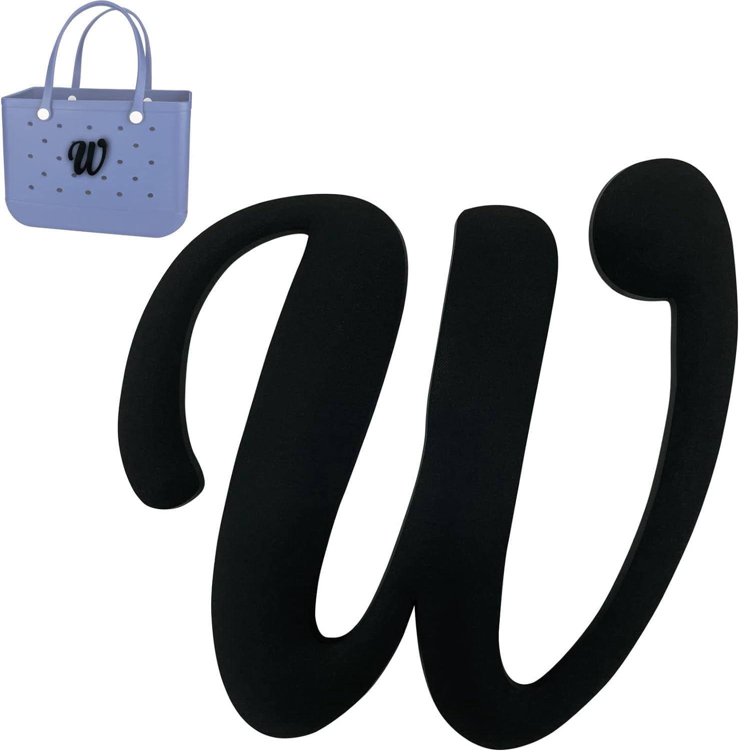 Bogg Bag Charms - Decorative Alphabet Letter Rubber Inserts, Beach Tote ...
