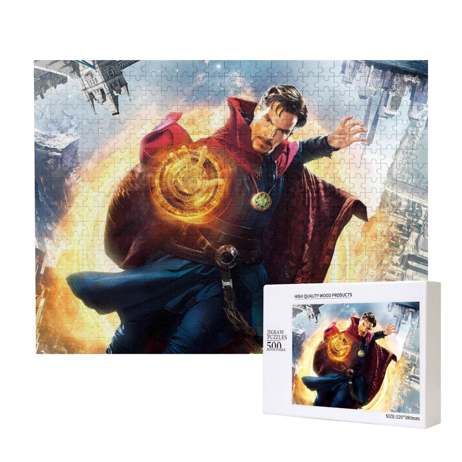 Bogiau Doctor Strange (3) Pattern Wooden Picture Puzzle ,500 Piece ...