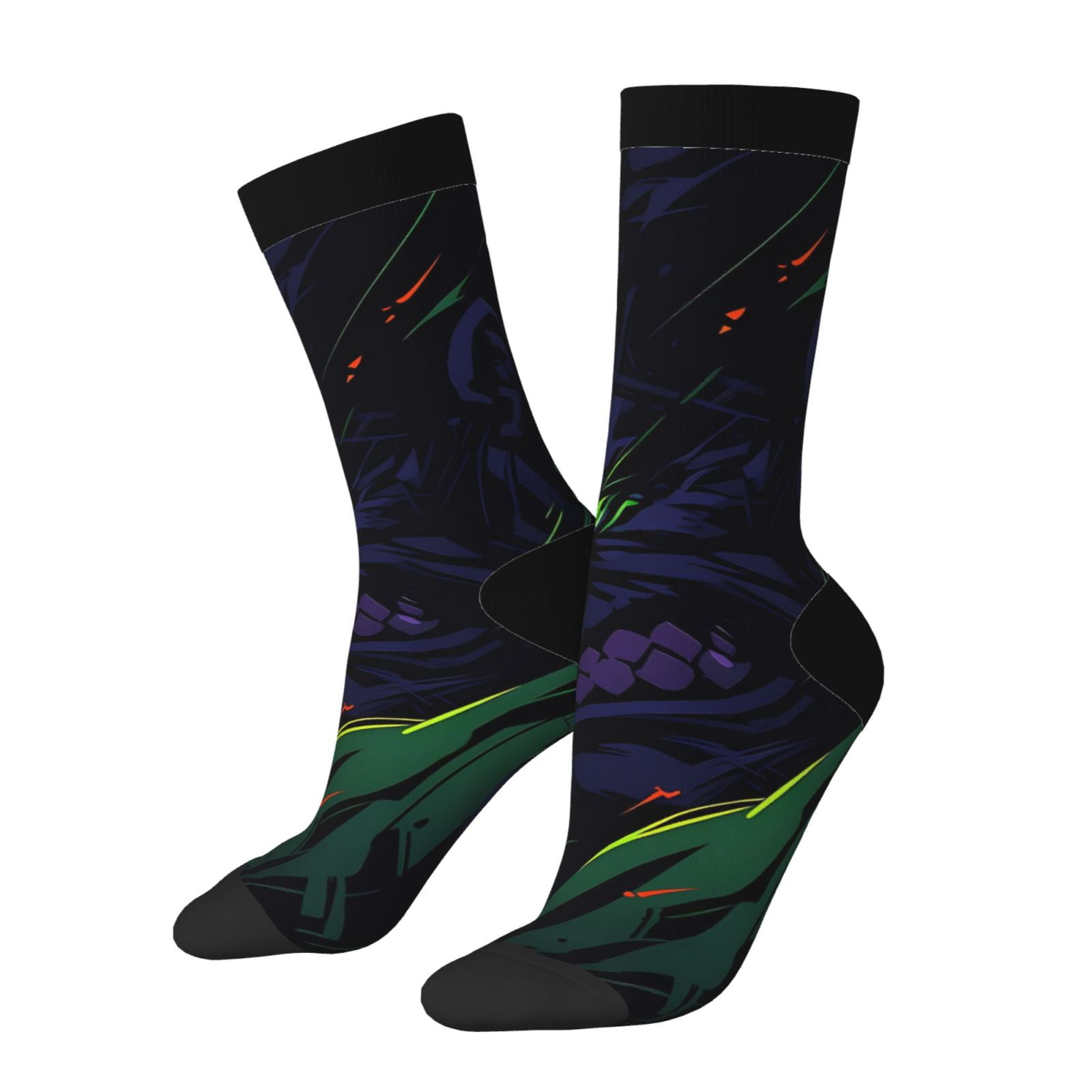 Bogiau Hulk (1) Pattern Crew Socks Unisex– Soft & Breathable Socks for ...