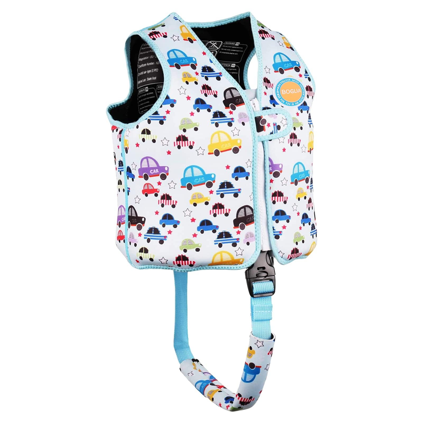 Boglia Kids Swim Vest Flotation Life Jacket for Boys Girls,Swimming Aid ...