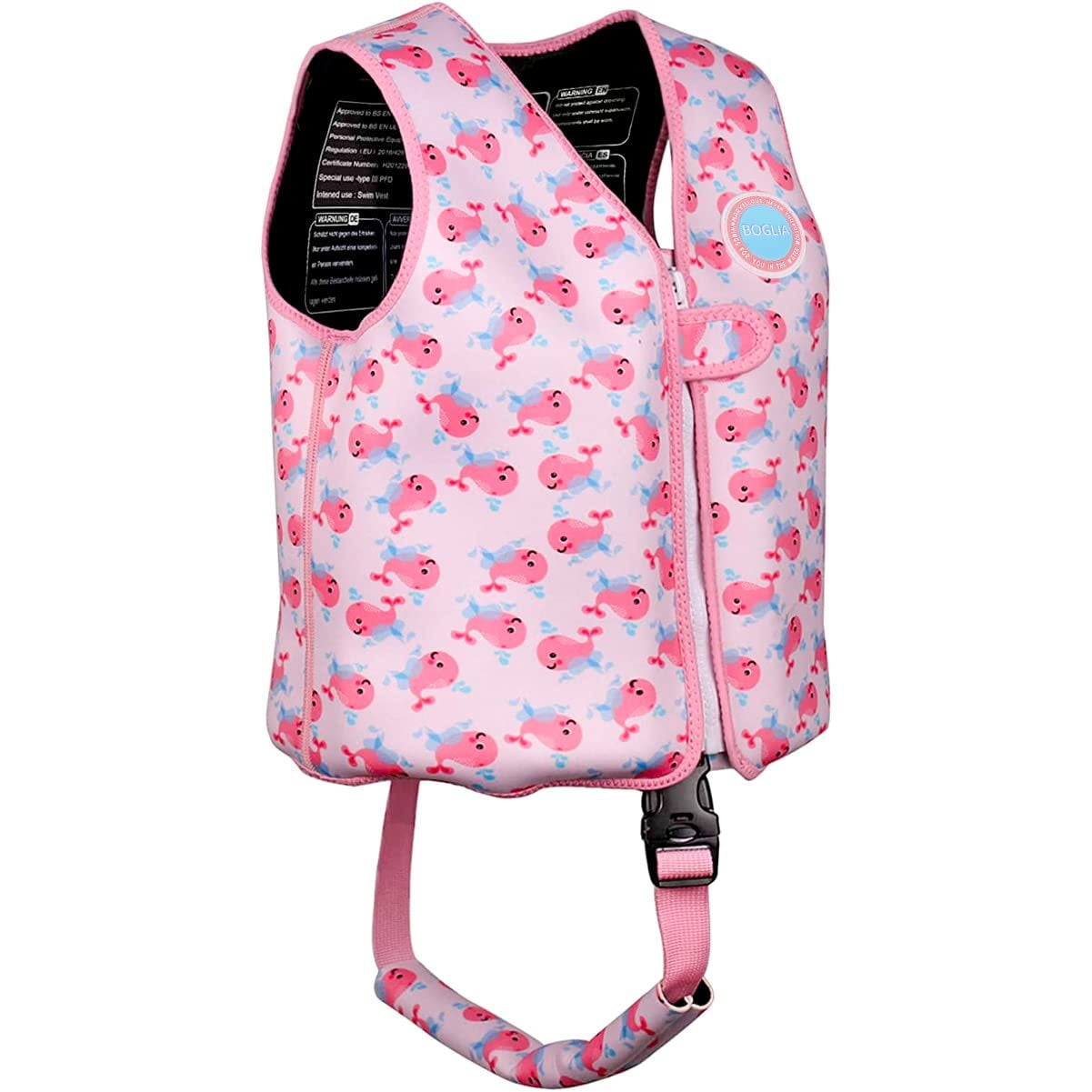 Boglia Kids Swim Vest,Toddlers Floaties life Jacket Buoyancy Swimsuit ...