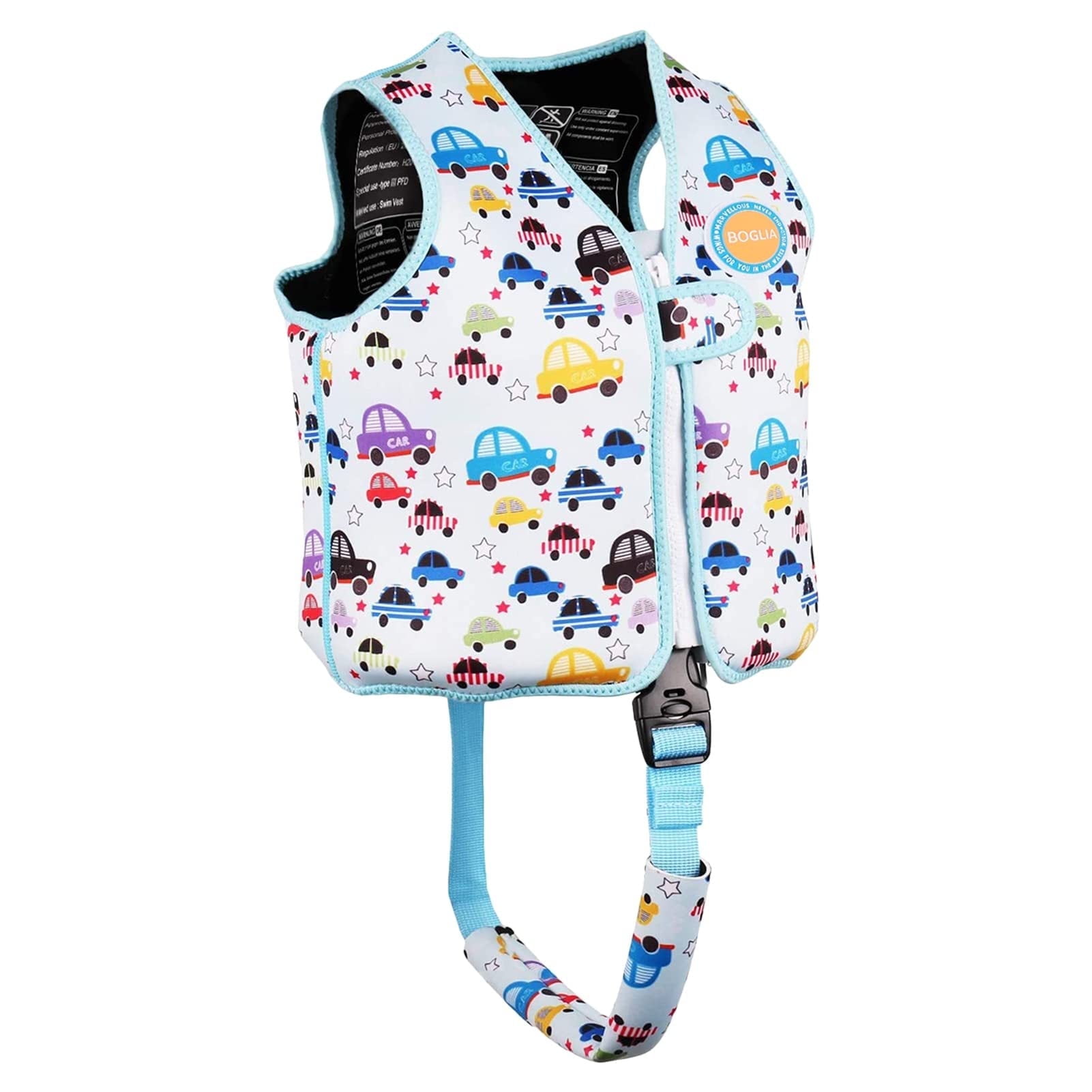 Boglia Kids Swim Float Vest, Toddlers Life Jacket with Adjustable ...