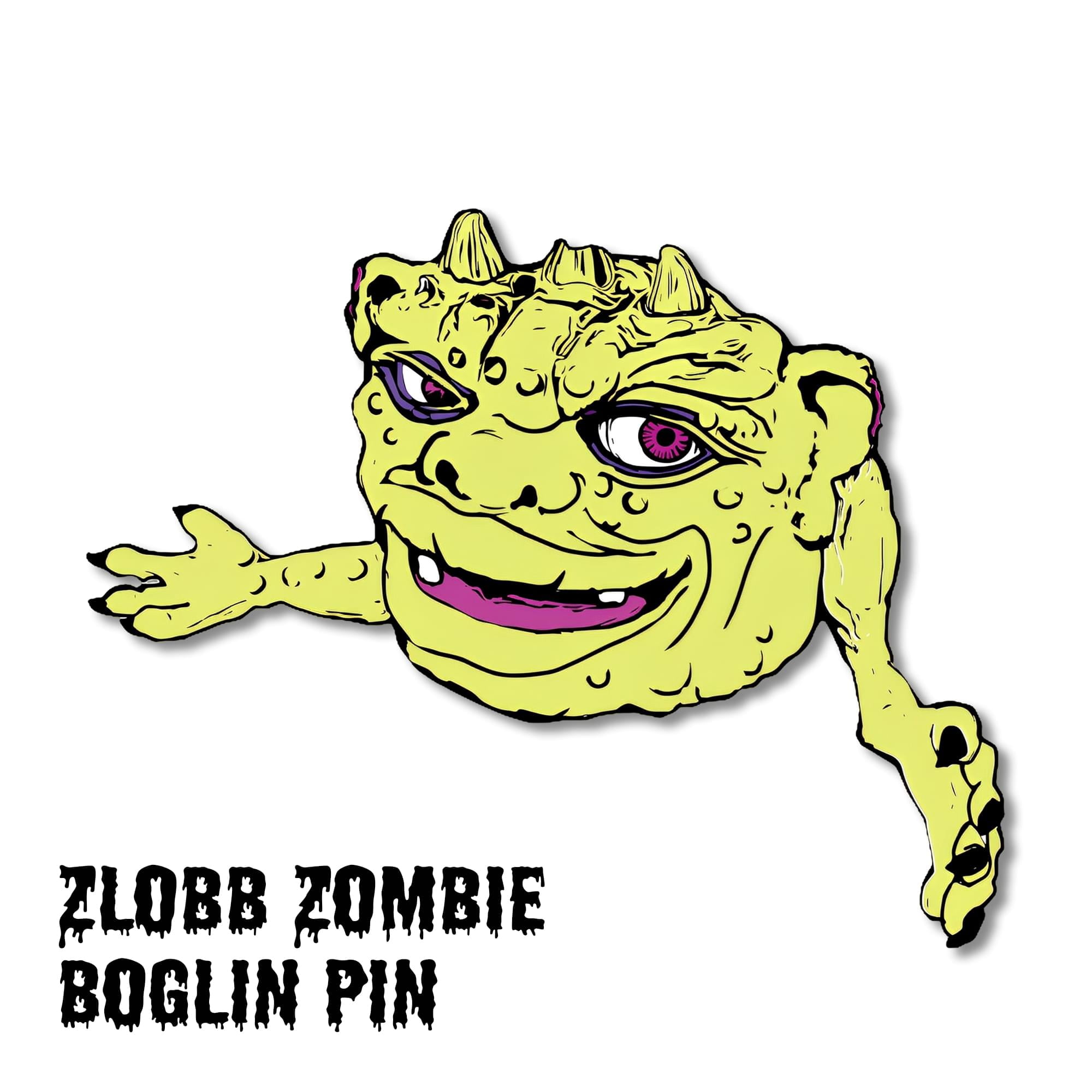 Boglins Zlobb Zombie Enamel Collectible Pin - Walmart.com