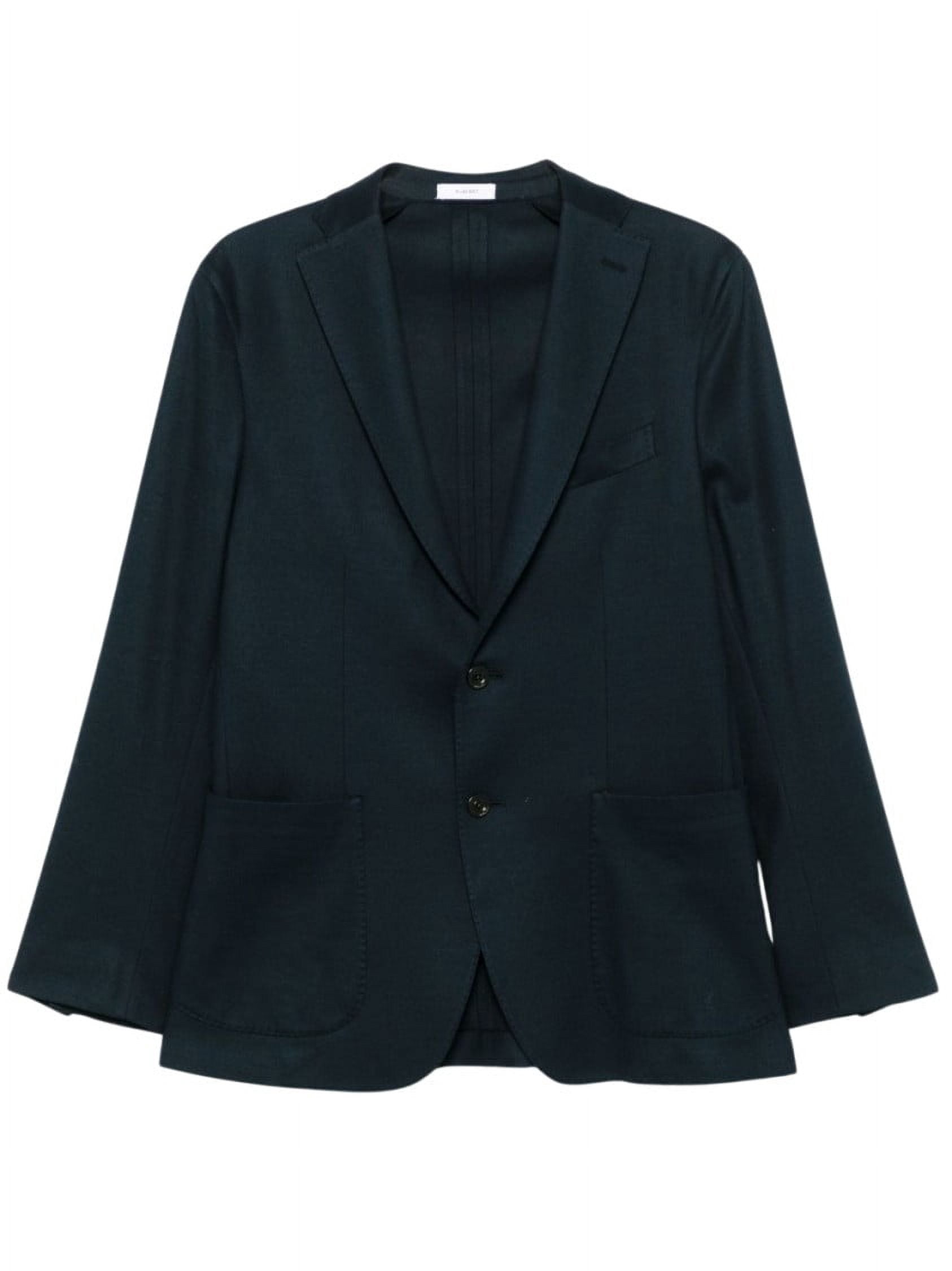 Boglioli Navy Blue Cotton Jacket (Men's) - Walmart.com