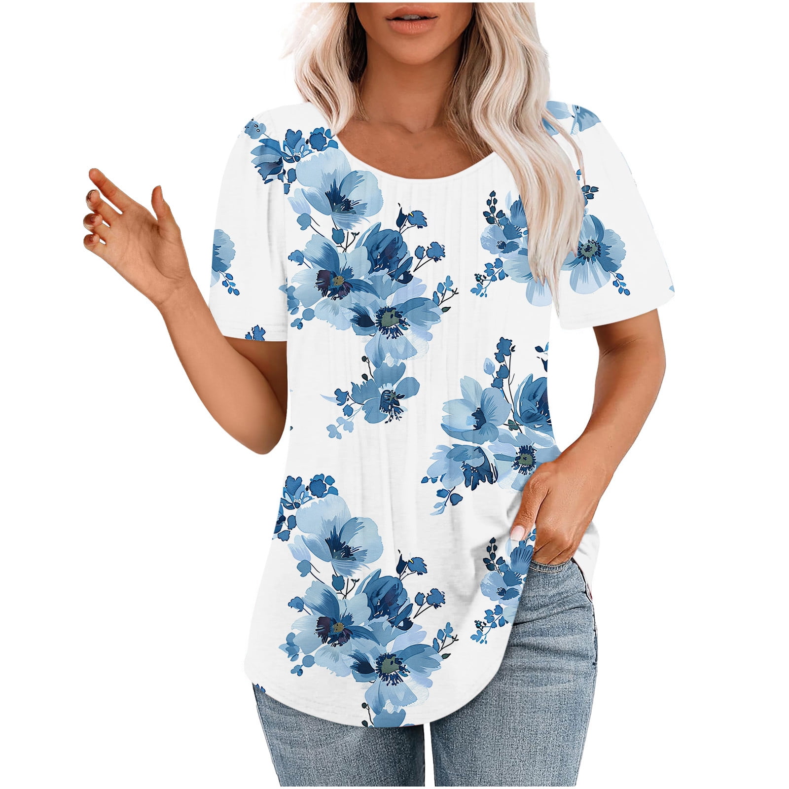 Bogo Cute Summer Tops For Teens 2025 Trendy Womens Tops Dressy Casual 3 ...