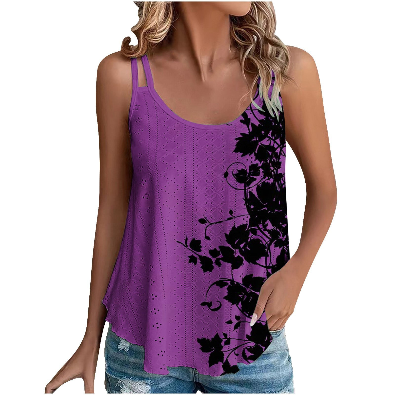Bogo Cute Summer Tops For Women 2025 Trendy Extra Long Tank Tops For ...