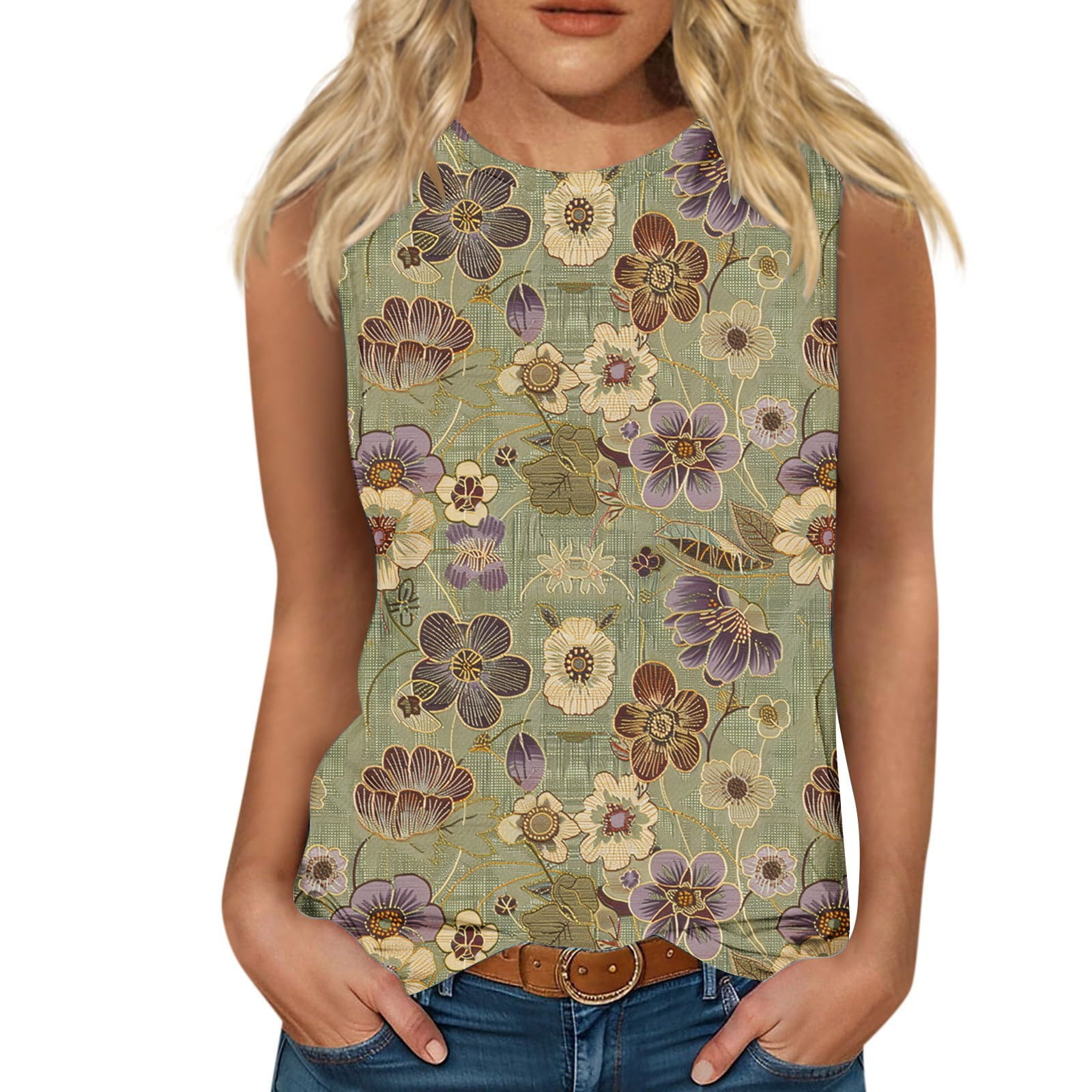 Bogo Sexy Summer Tops For Women Vacation Extra Long Tank Tops For Women ...