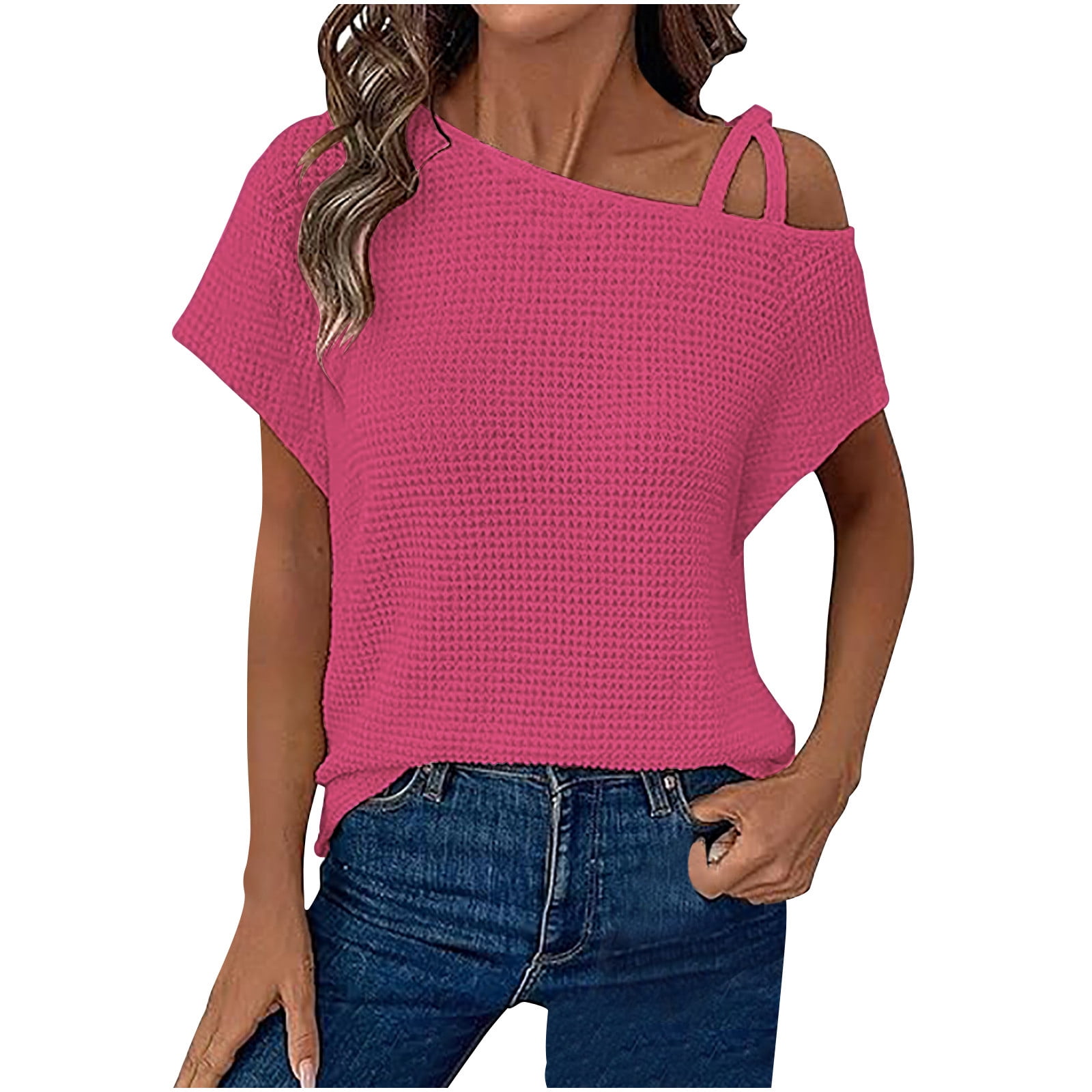 Bogo Spring Blouses For Women 2025 V Neck Womens Tops Casual 3/4 ...