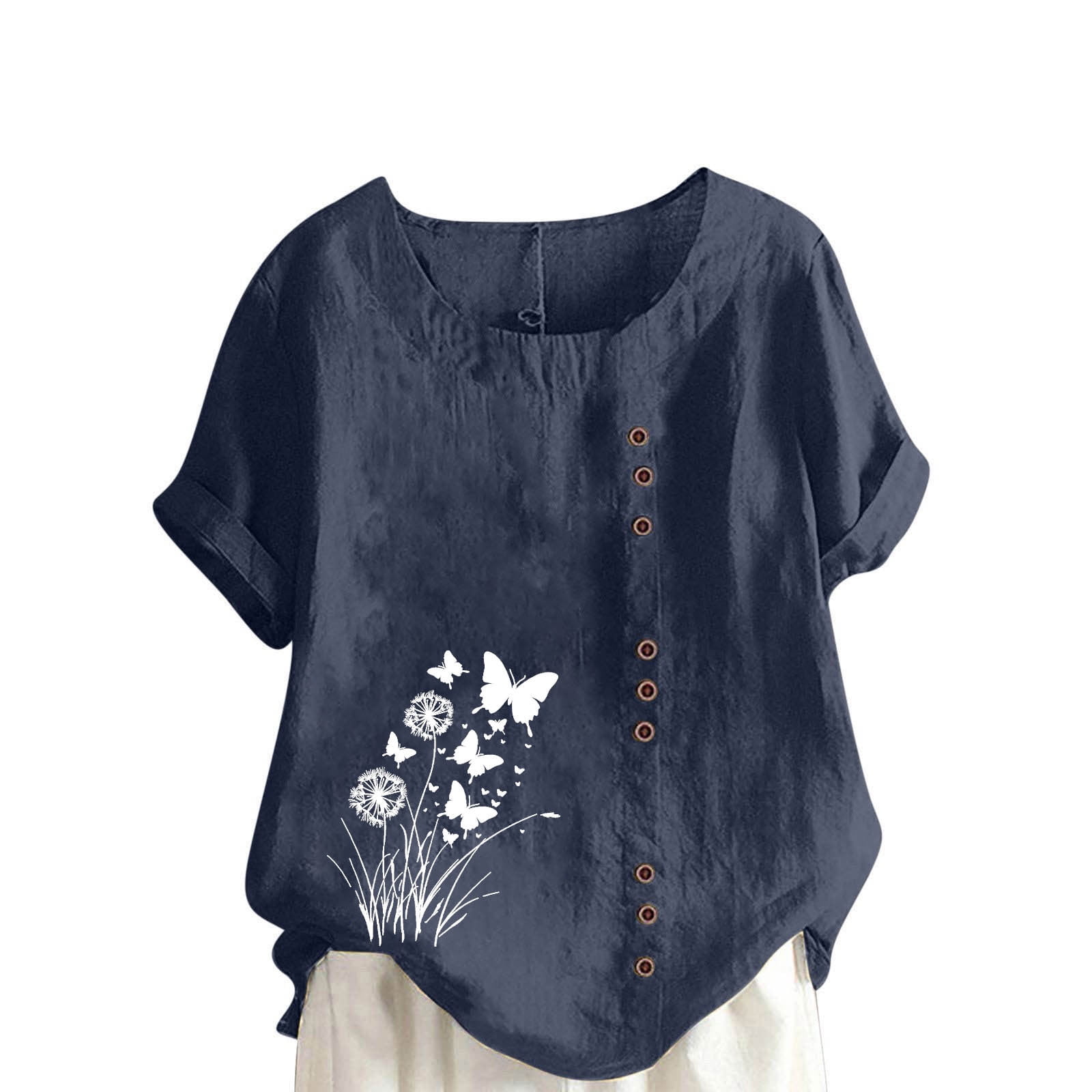 Spring Tops For Women 2025 Trendy Plus Size Womens Tops Summer Business ...