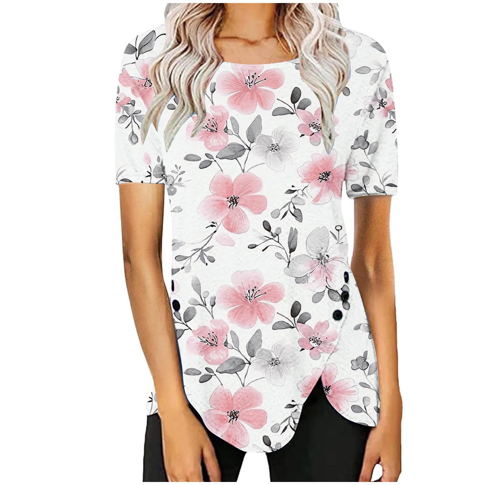 Bogo Summer 2025 Womens Fashion Clothing Set Womens Tops Dressy Casual ...