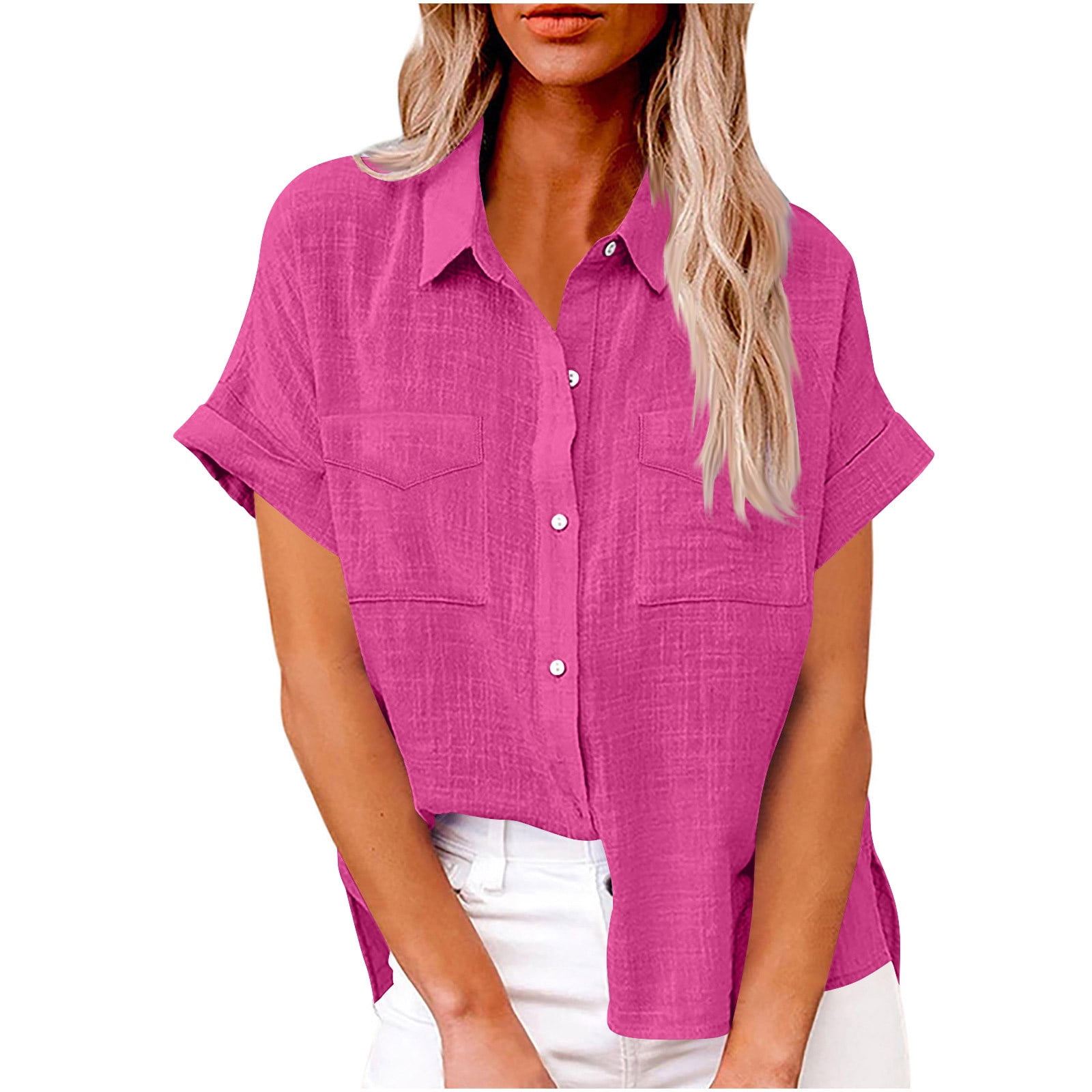 Bogo Summer Tops For Women 2025 Trendy Boho Womens Plus Size Tops ...