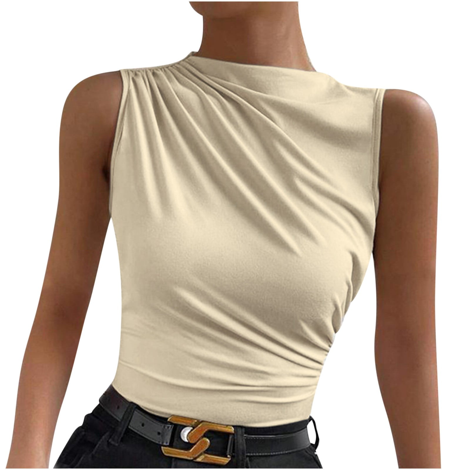 Bogo Summer Tops For Women 2025 Plus Size Extra Long White Tank Tops For Women Boho Tunic Tops ...