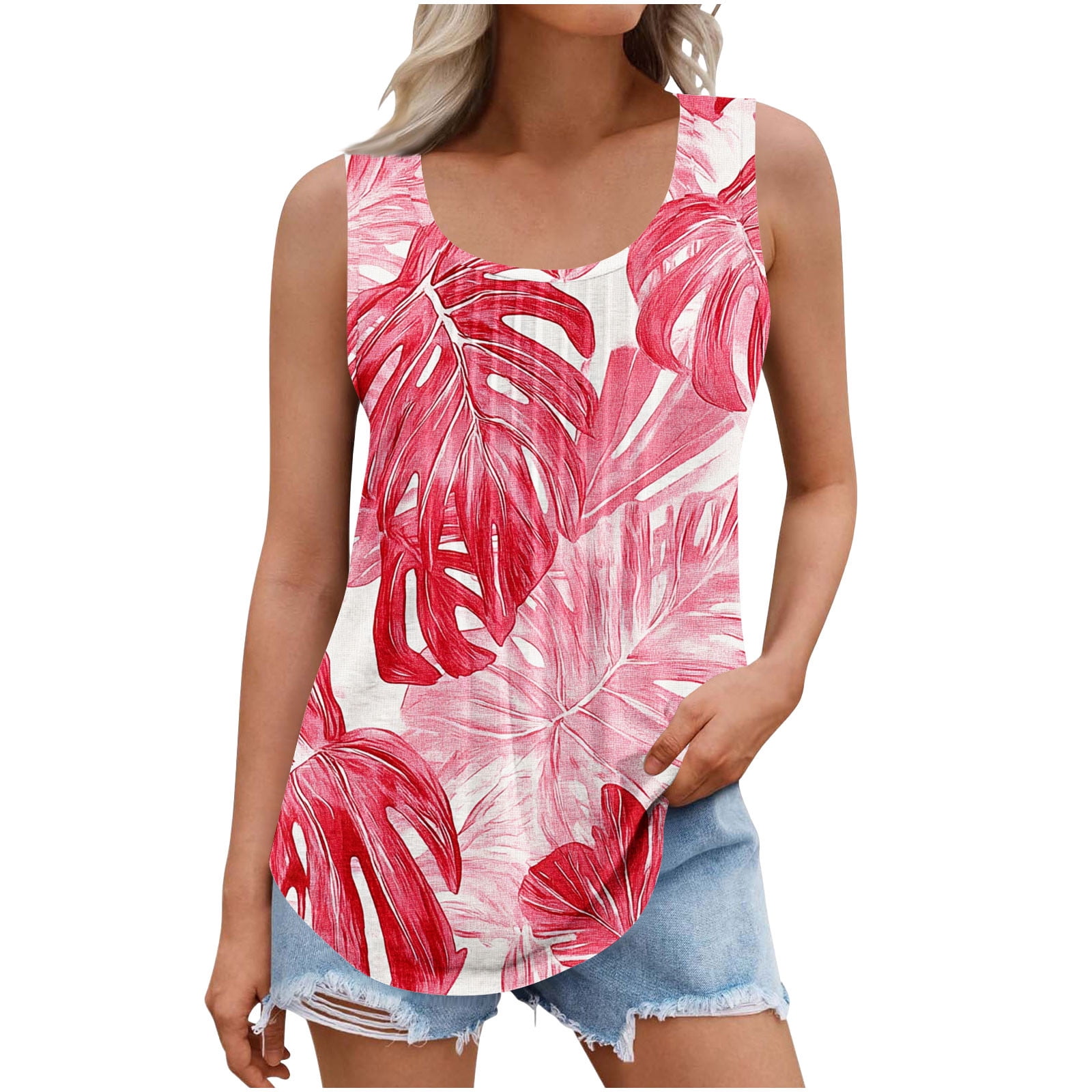 Bogo Summer Tops For Women 2025 Trendy Dressy Casual White Lace Tank ...