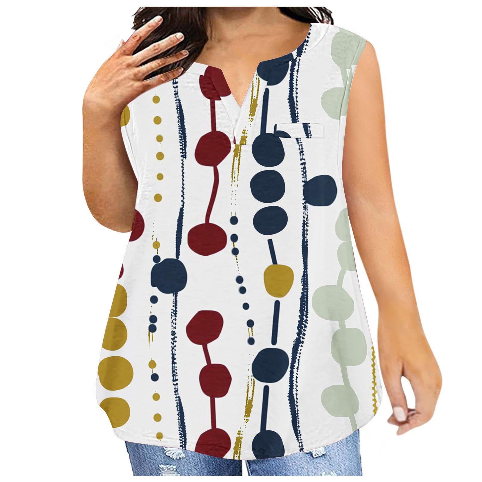 Bogo Summer Tops For Women Plus Size Short Sleeve T-Shirts Casual Tunic ...