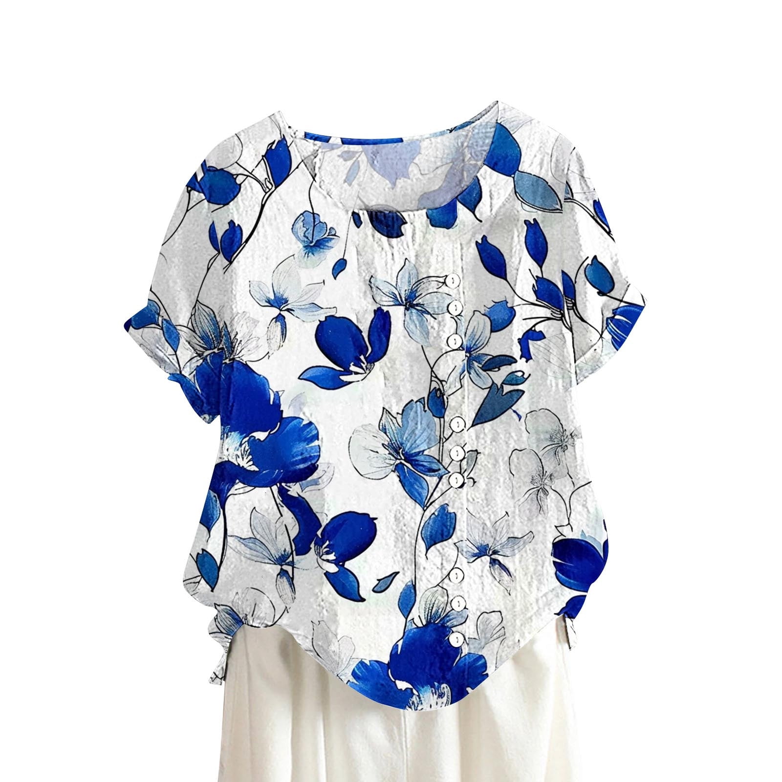 Trendy Summer Tops 2025 Womens Workout Tops Short Sleeve Loose Fit ...