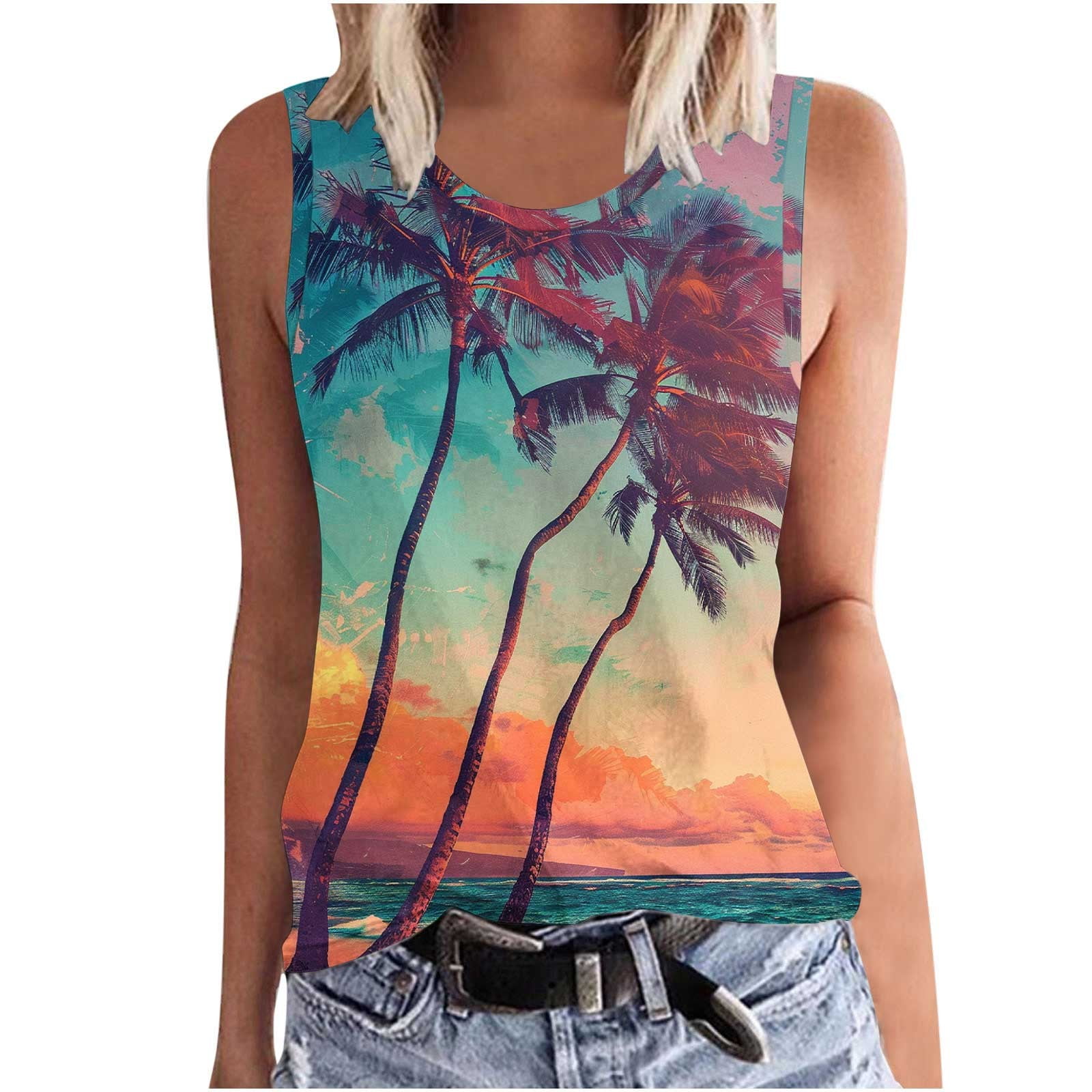 Bogo Trendy Summer Tops For Women 2025 Athletic Tank Tops For Women ...