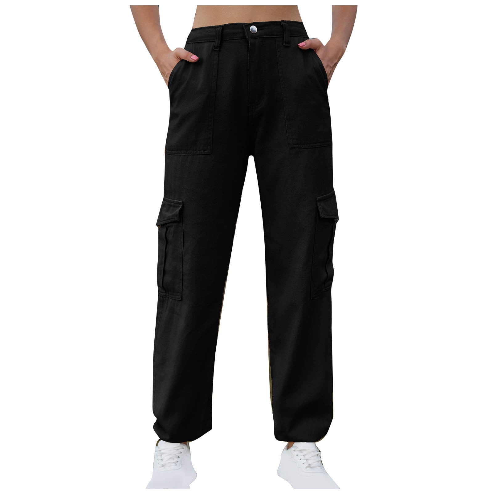 Bogo Womens Jeans Straight Leg Plus Size Women'S Black Casual Work ...