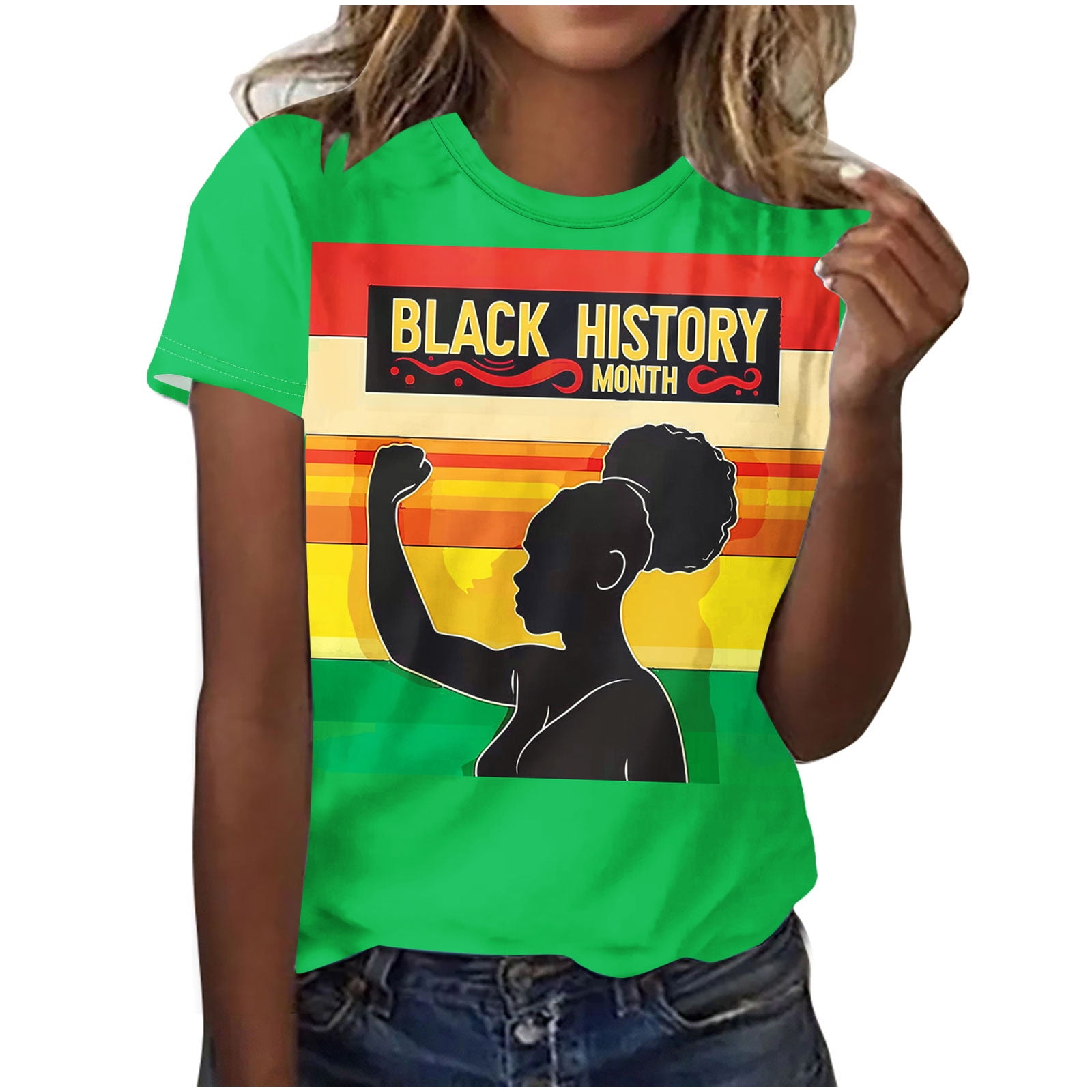 Bogo Womens Tops Spring Summer Fashion 2025 Womens Tops Short Sleeve ...