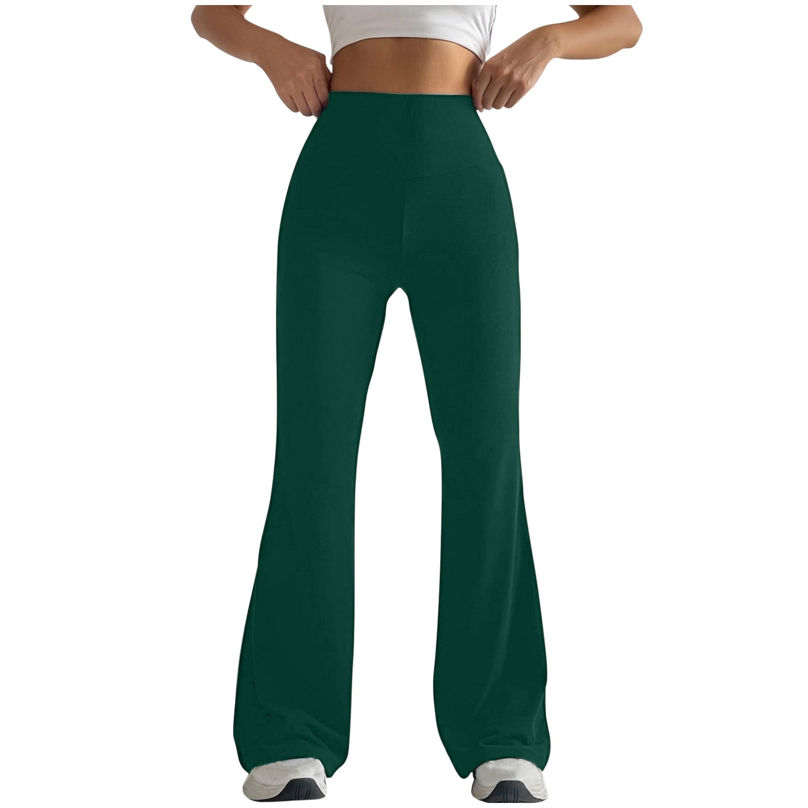 Bogo Yoga Pants Women Flare Long Women'S Pants Plus Size Elastic Waist ...