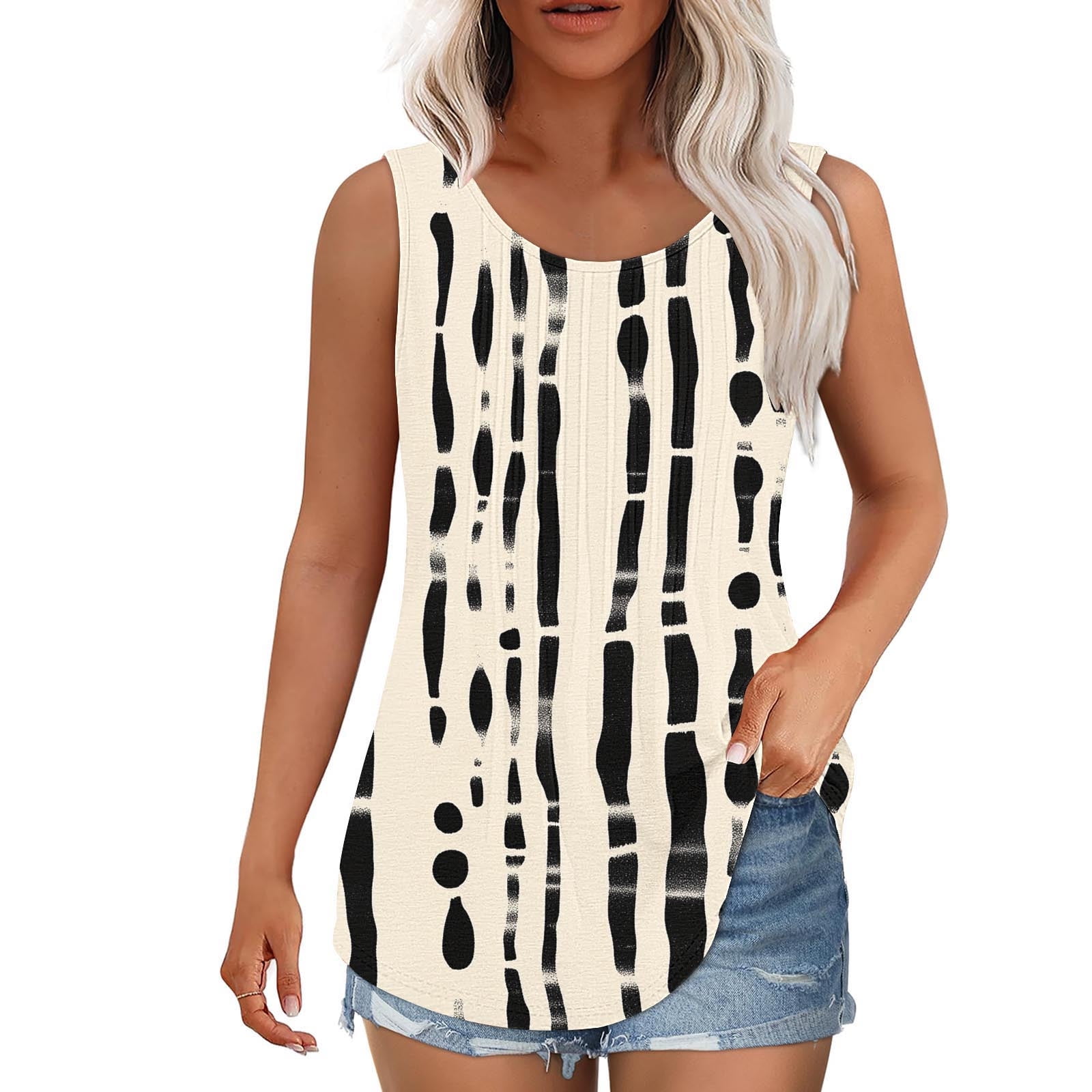 Bogo Young Womens Tops Trendy Summer Basic Tank Tops For Women Pack ...
