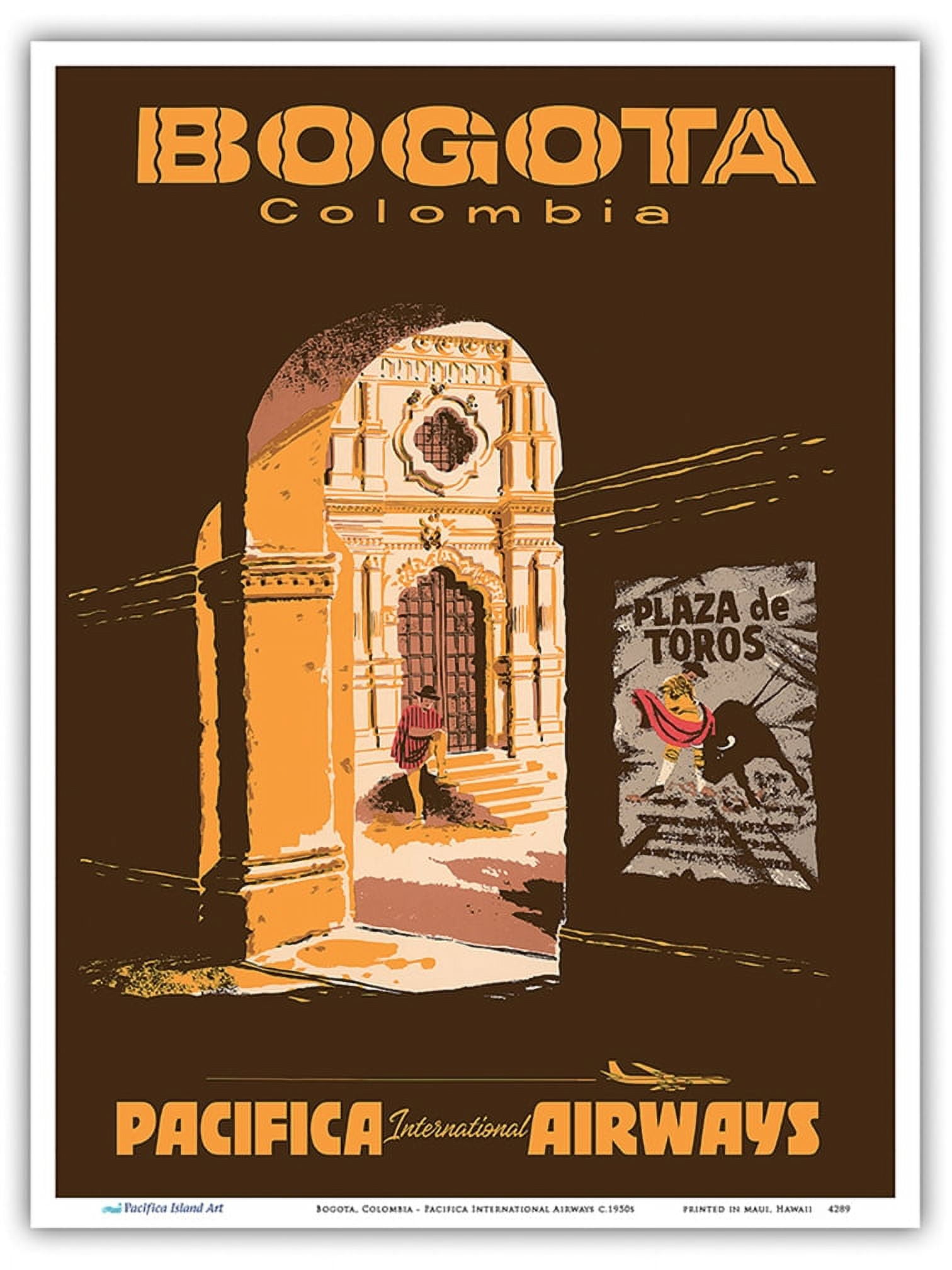 Bogotá Colombia - Plaza de Toros - Bullfighting Bullring - Pacifica International Airways ...