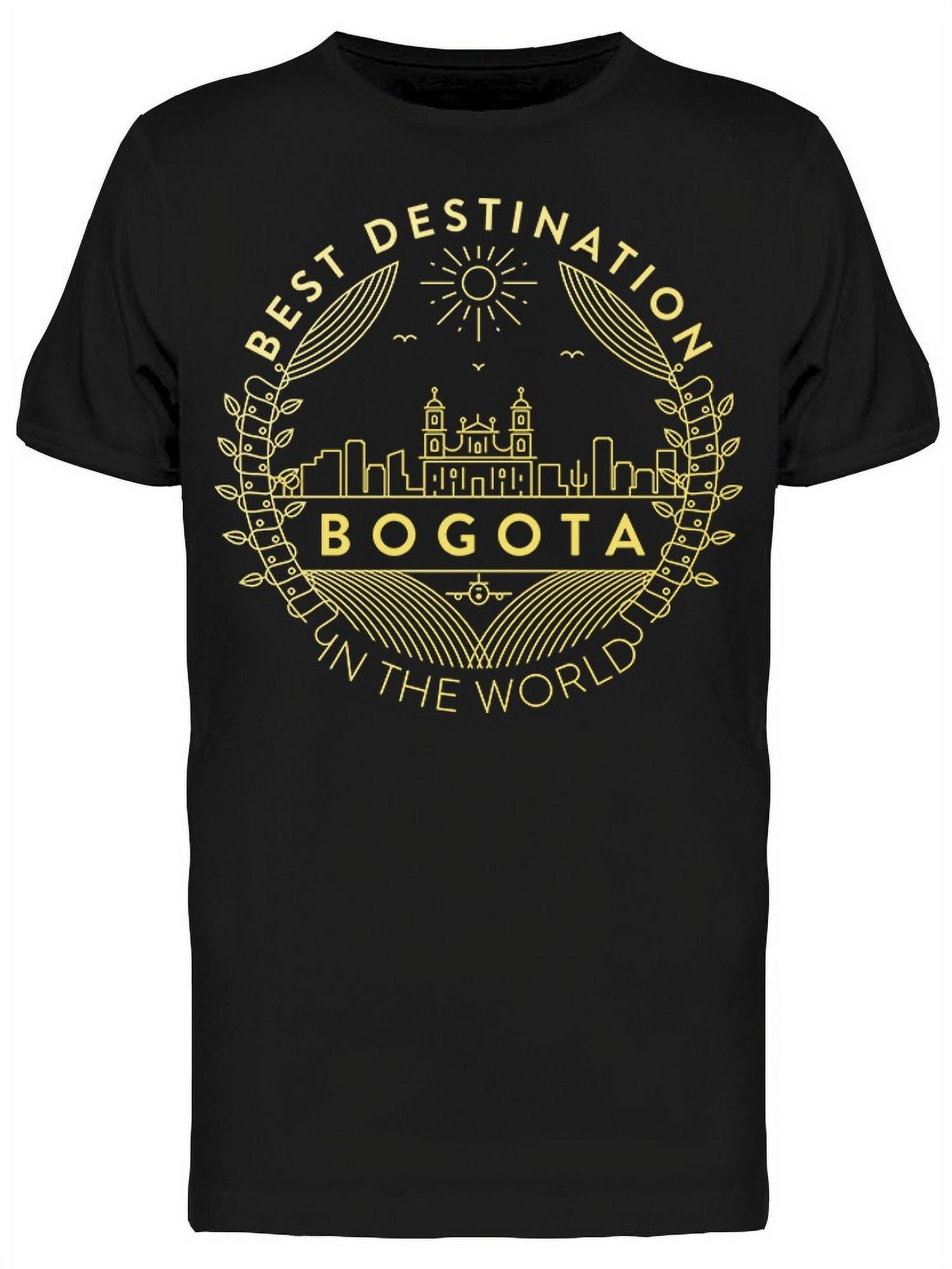 Bogota Destination T-Shirt Men -Image by Shutterstock, Male Small ...