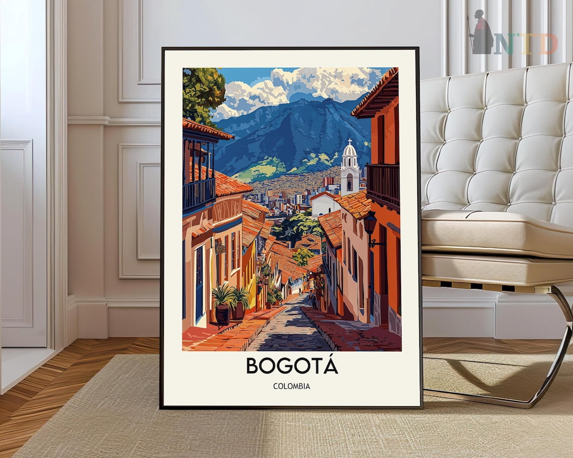 Bogota Print, Bogotabogota Poster, Bogota Photo, Bogota Poster Print ...