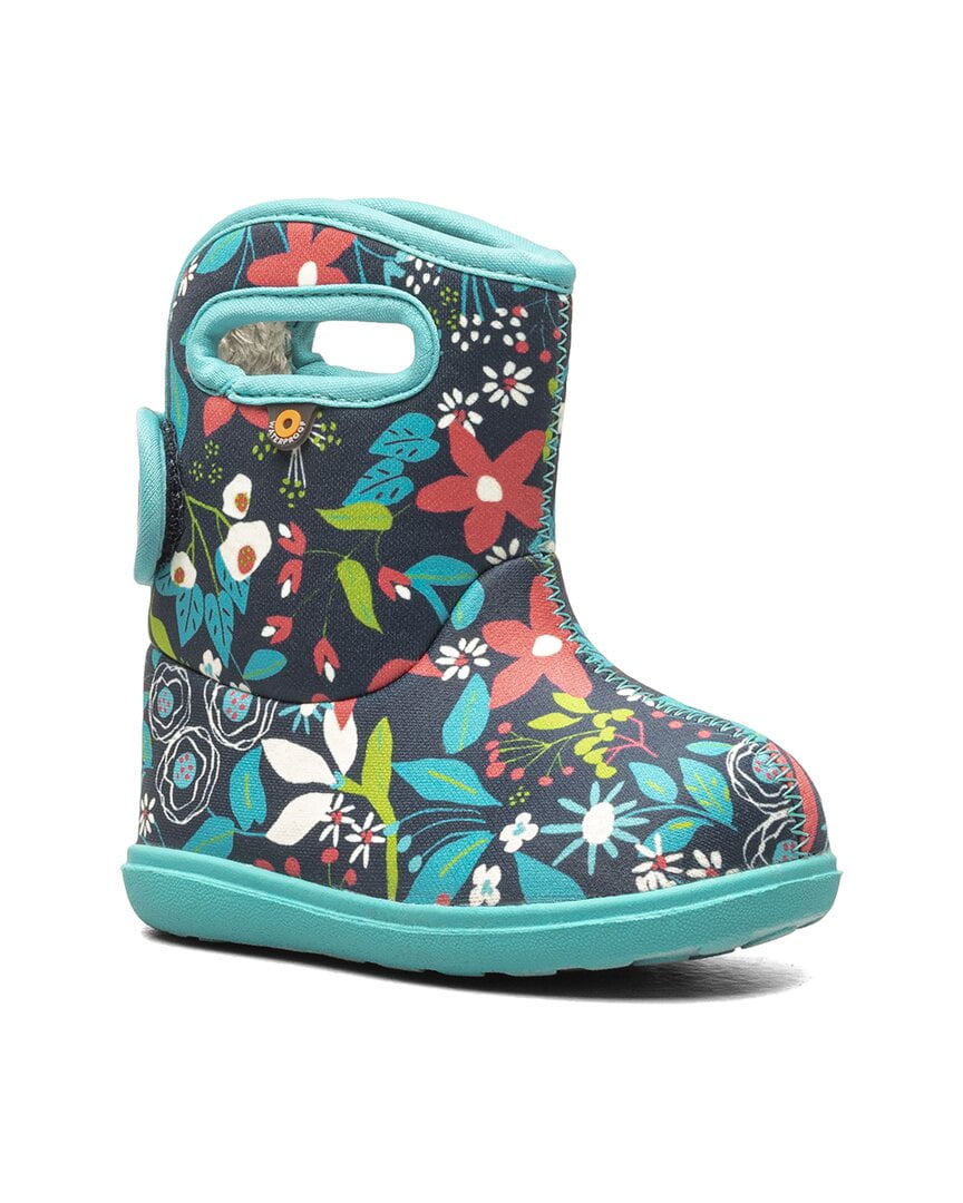 Bogs Baby II Cartoon Flower Boot, 7, Blue - Walmart.com