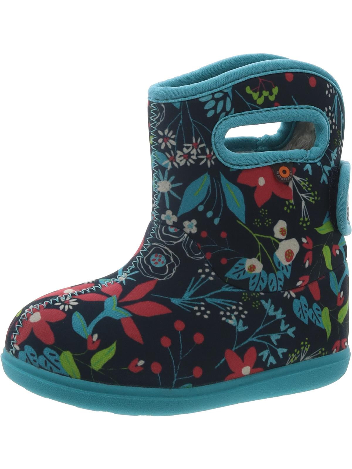 Bogs Girls Bogs ll Cartoon Flower Toddler Waterproof Rain Boots ...