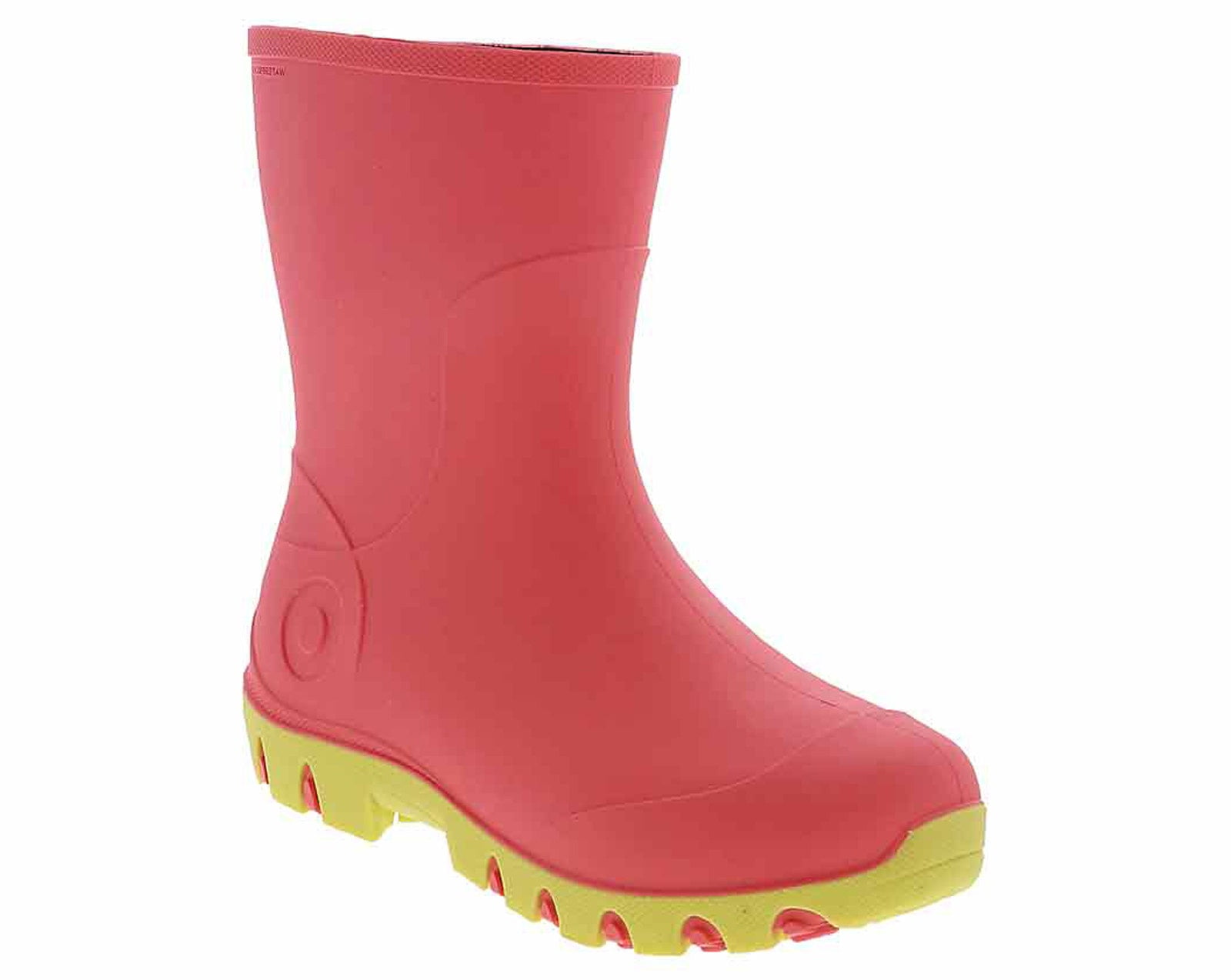 Bogs Essential Tall Youth Girls' Rain Boot | 73158-650 Pink - Walmart.com